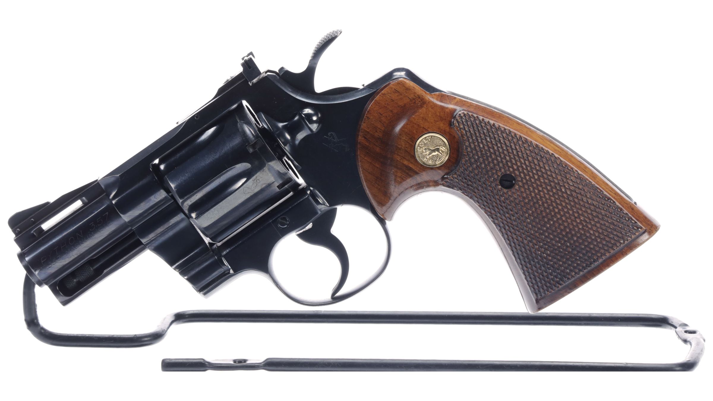 Colt Python Double Action Revolver with 2 1/2 Inch Barrel | Rock Island ...