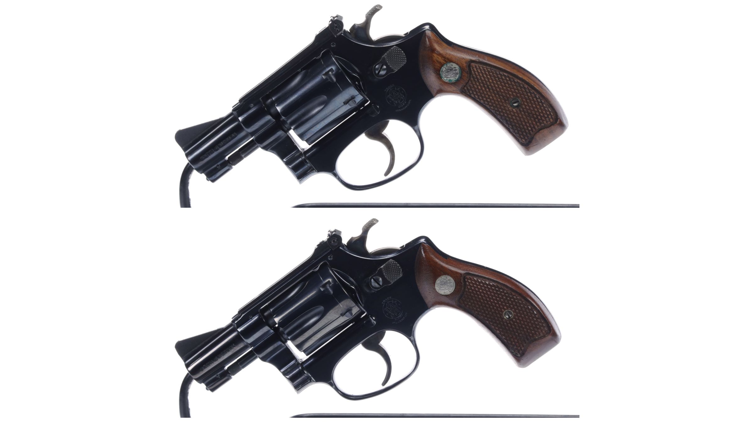 Two Smith & Wesson Model 34-1 Double Action Revolvers | Rock Island Auction