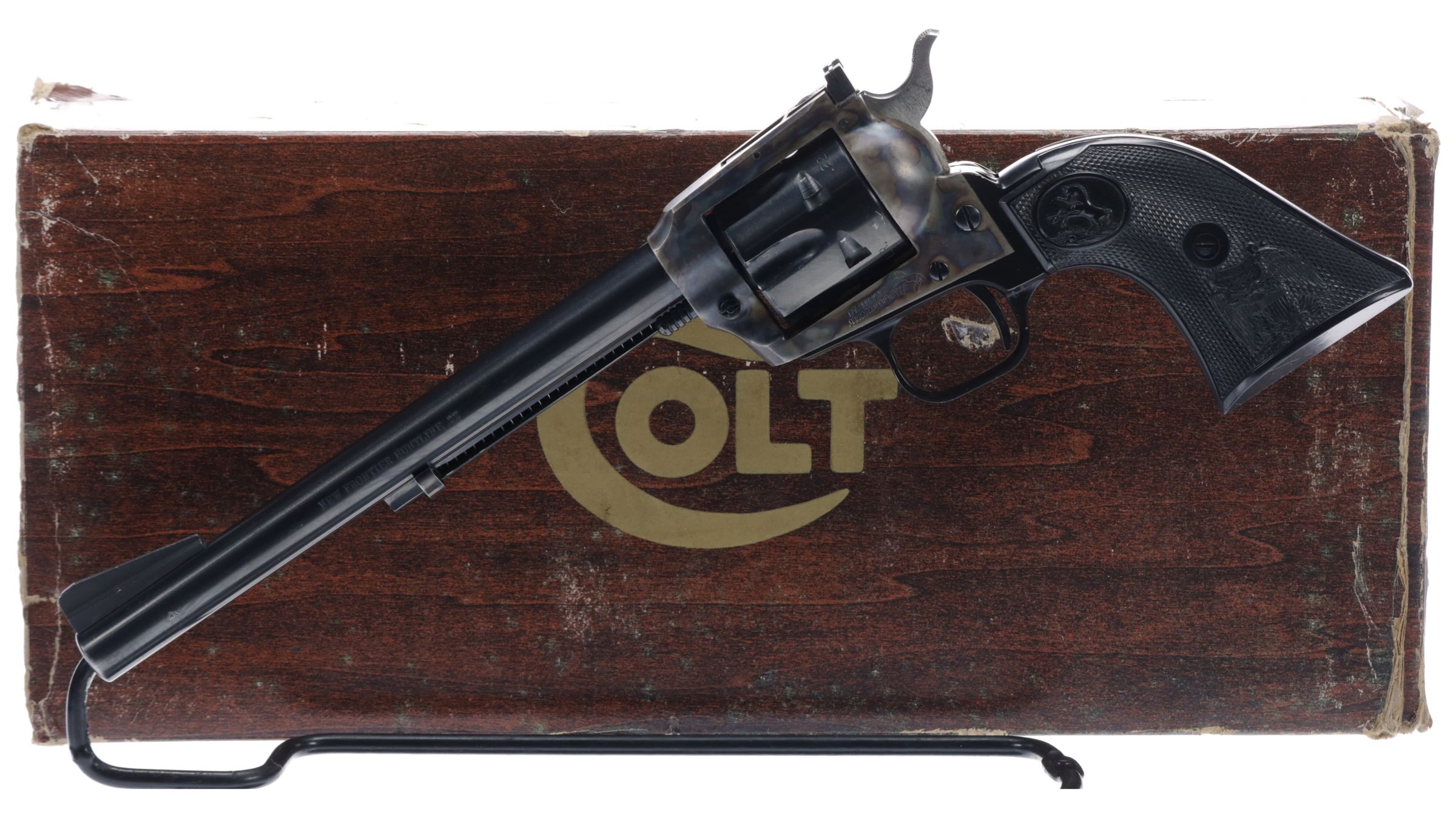 Colt New Frontier .22 Single Action Revolver with Box | Rock Island Auction