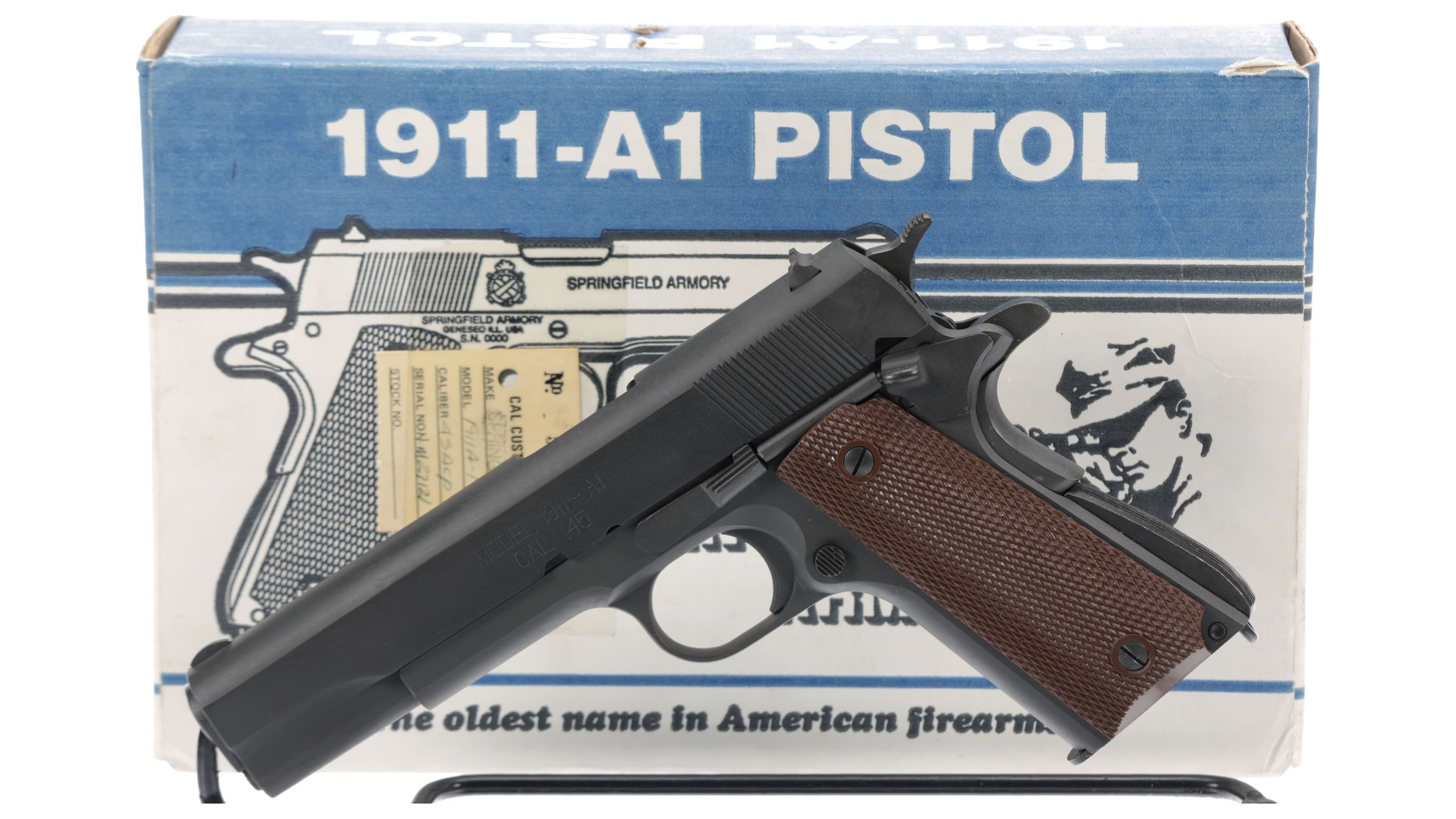 Springfield Armory Inc. 1911A1 Semi-Automatic Pistol with Box | Rock ...