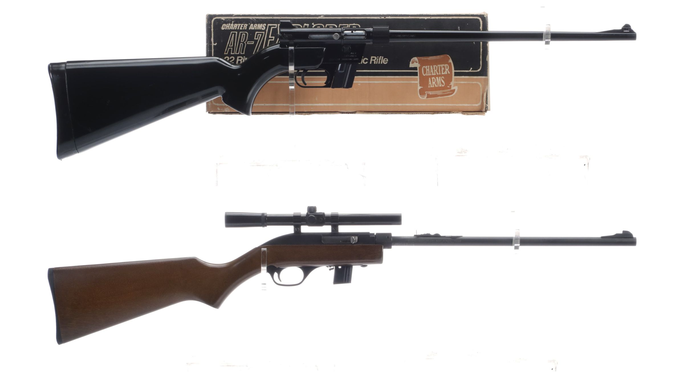 Two Semi-Automatic Takedown Rifles | Rock Island Auction