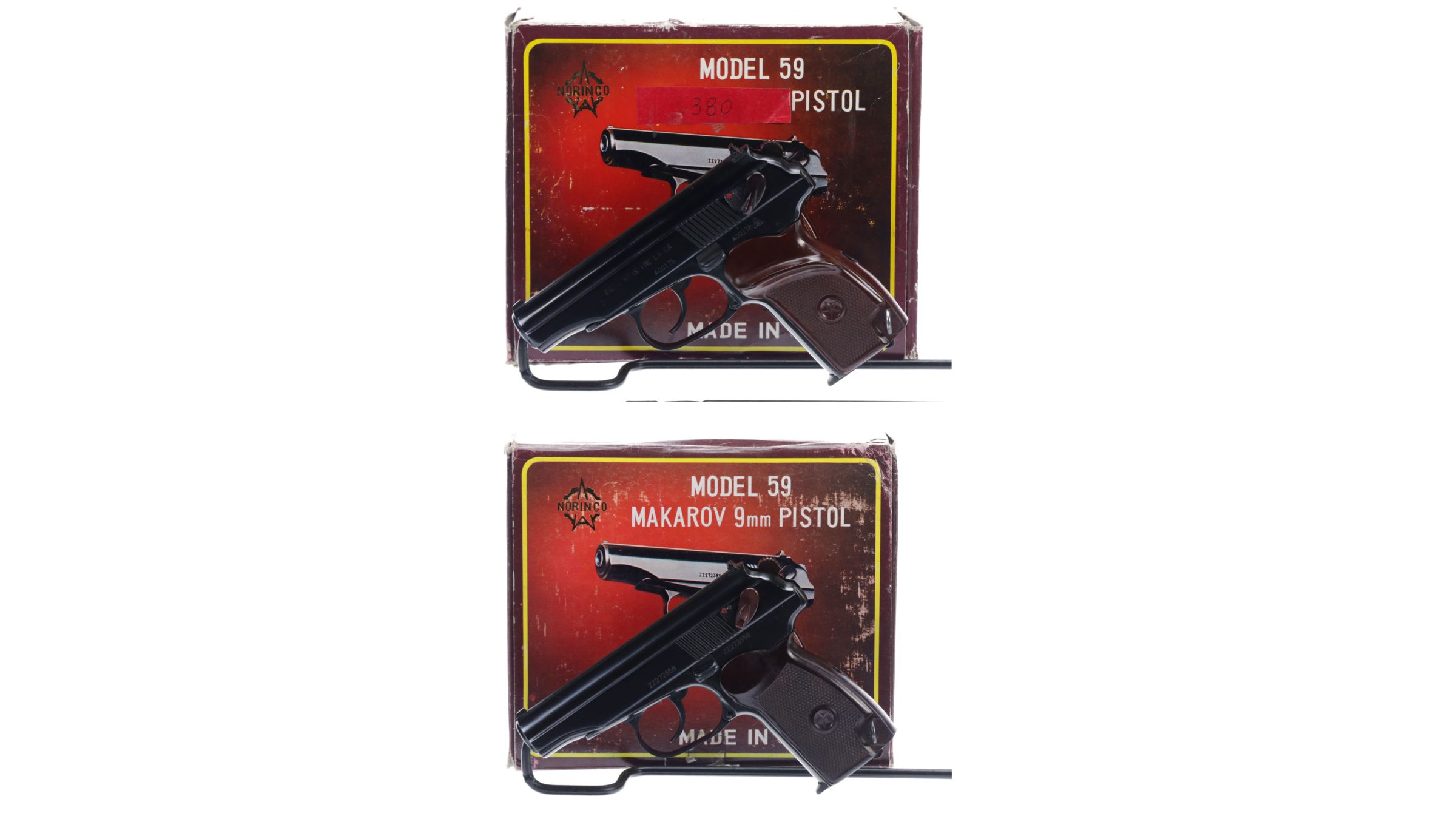 Two Norinco Model 59 Makarov Semi-Automatic Pistols with Boxes | Rock ...