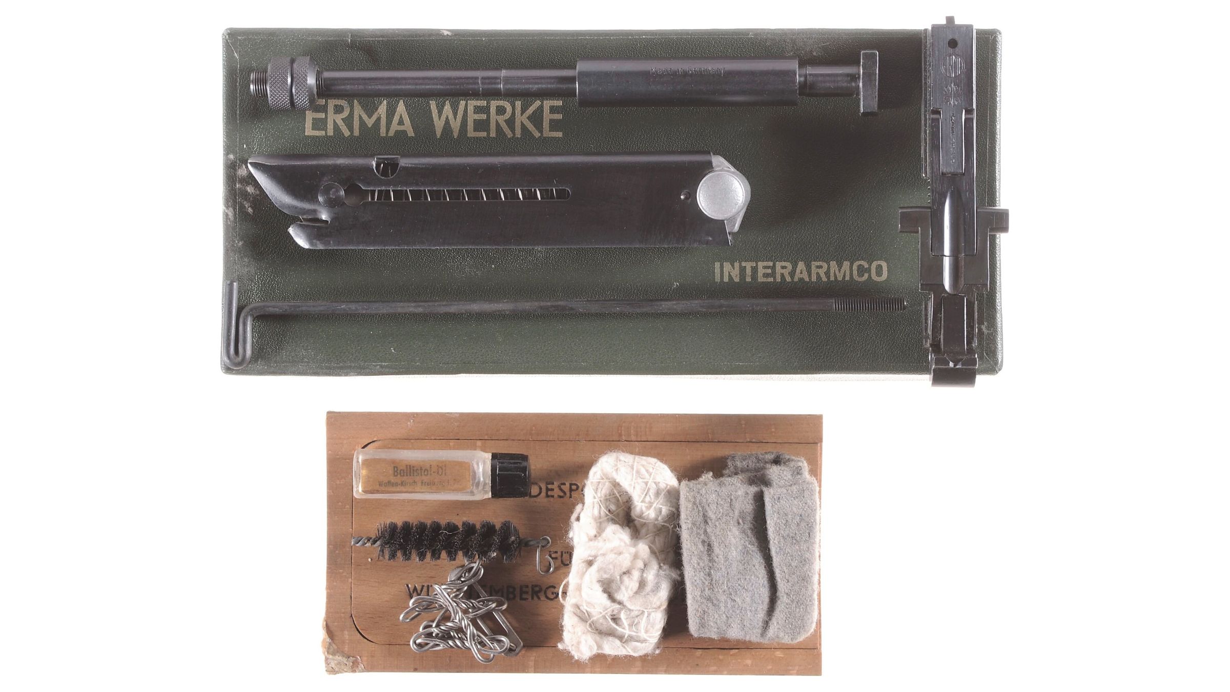 Erma Luger .22 LR Conversion and Pistol Cleaning Kit | Rock Island Auction