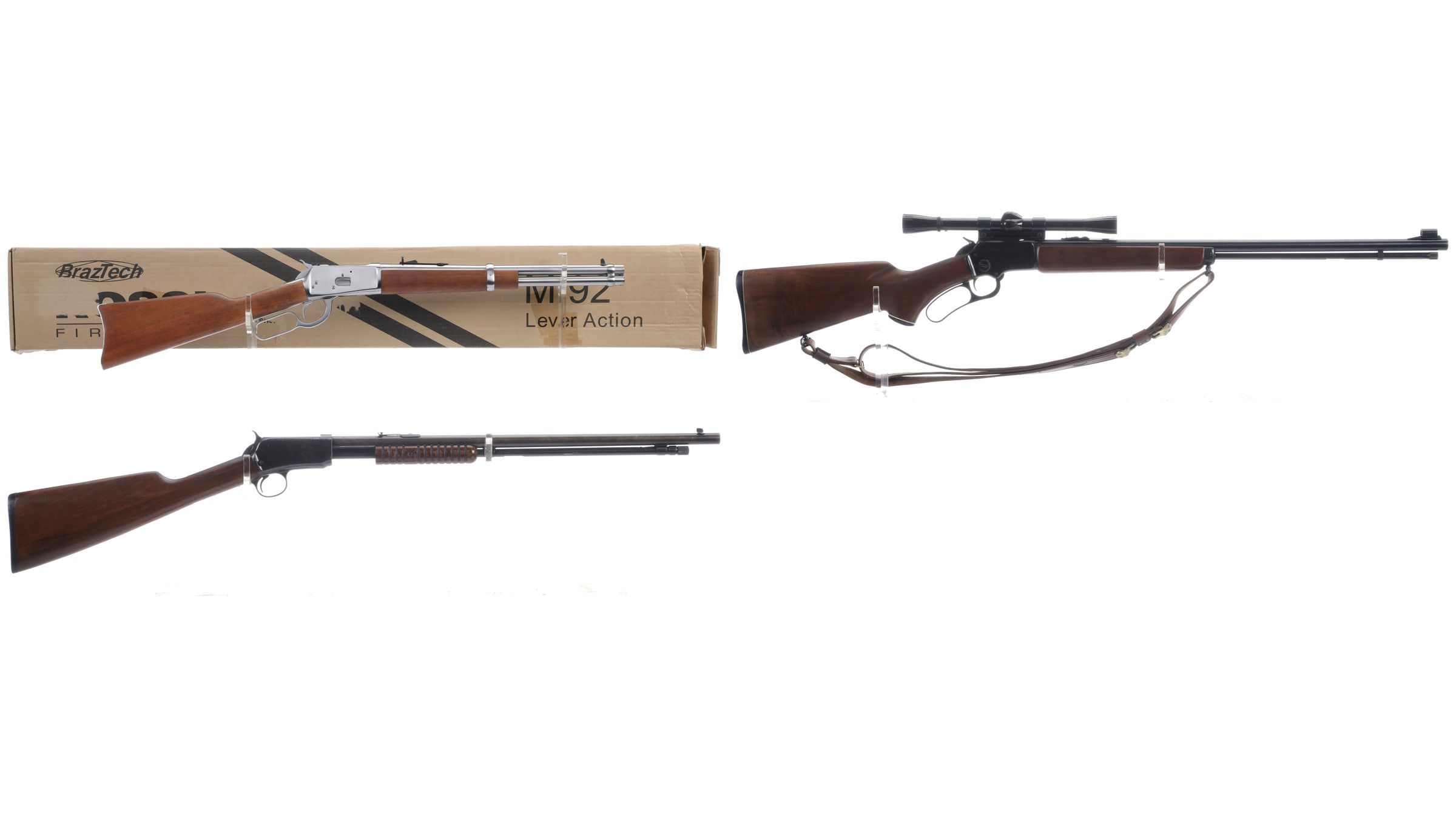 Three Rifles | Rock Island Auction