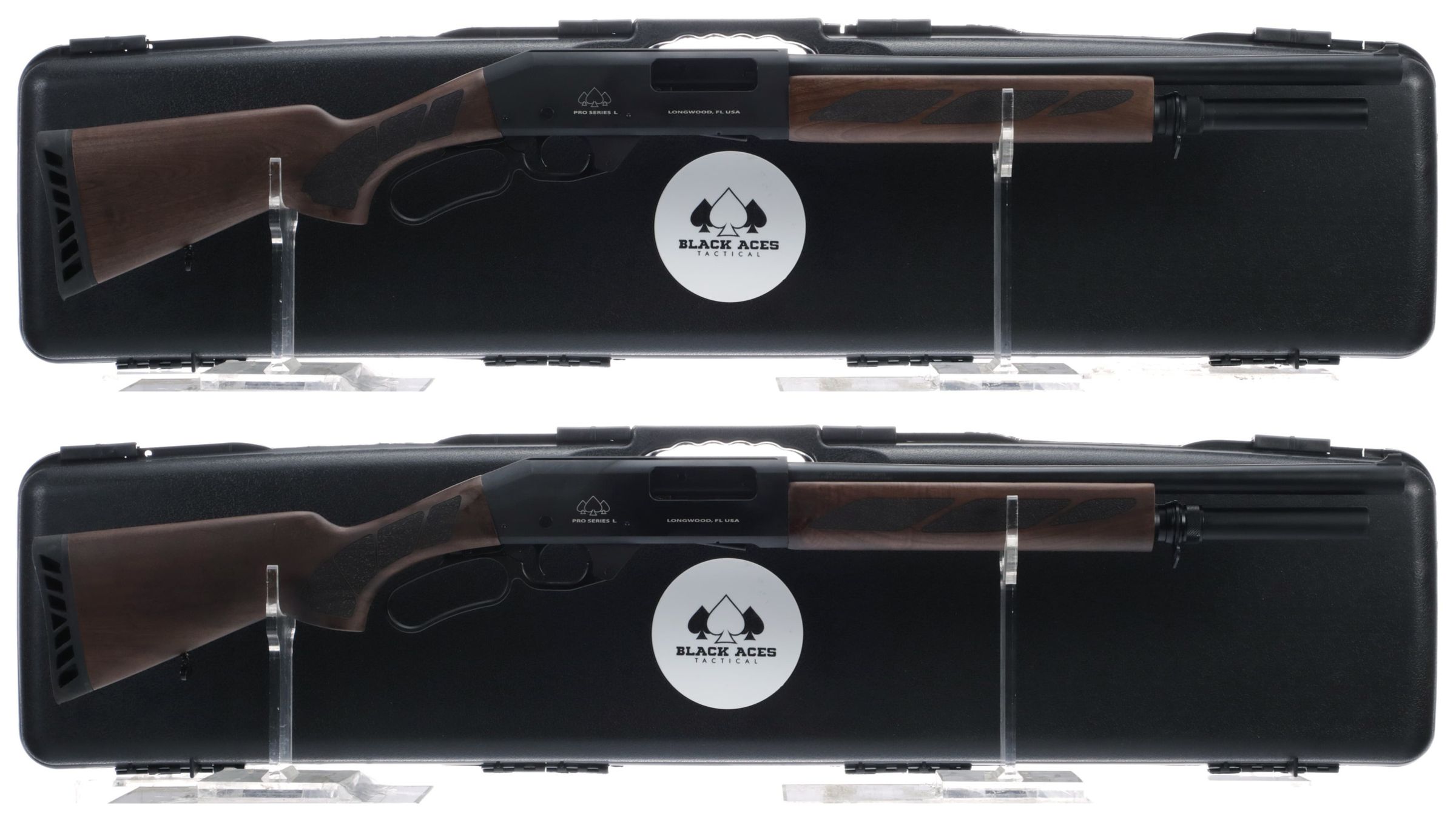 Two Black Aces Tactical Pro Series L Lever Action Shotguns | Rock ...