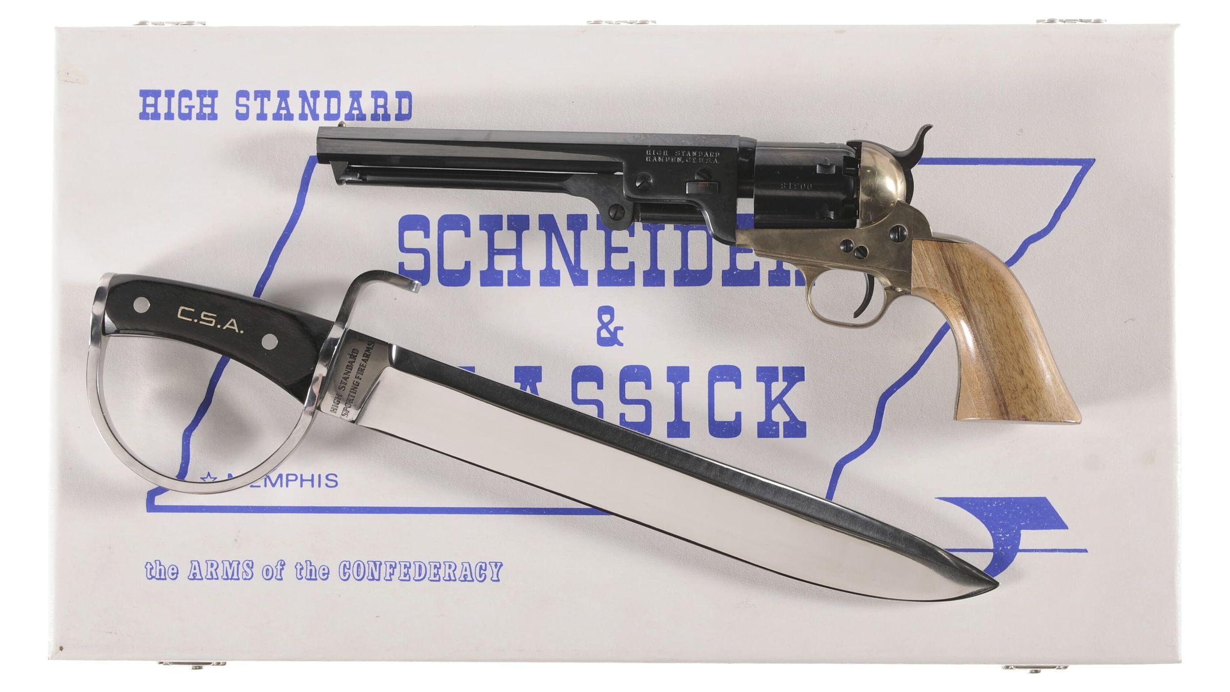 High Standard Arms of the Confederacy Commemorative Revolver | Rock ...