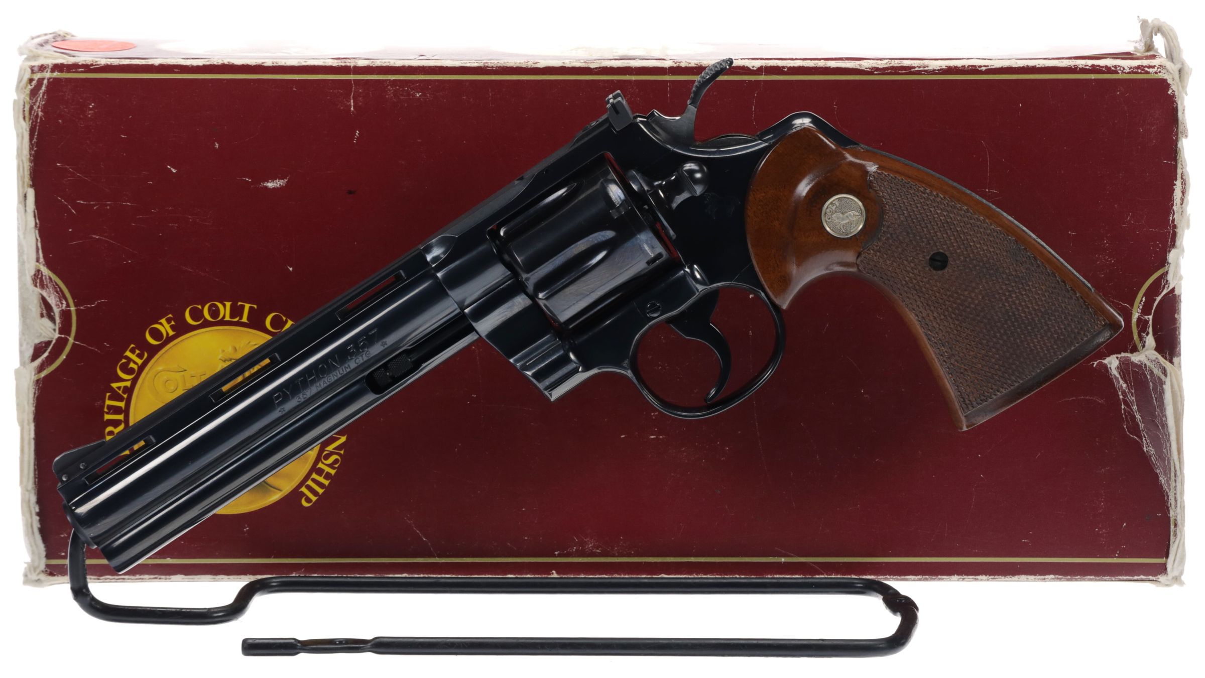 Colt Python Double Action Revolver with Box | Rock Island Auction