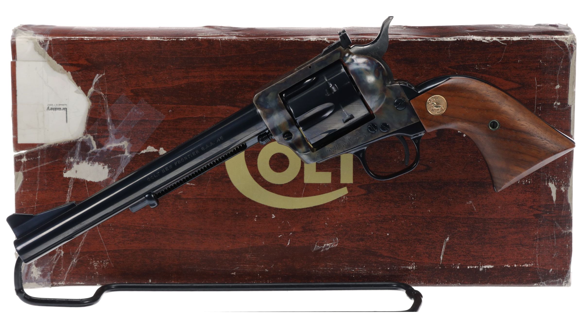 Colt New Frontier Single Action Revolver with Box | Rock Island Auction