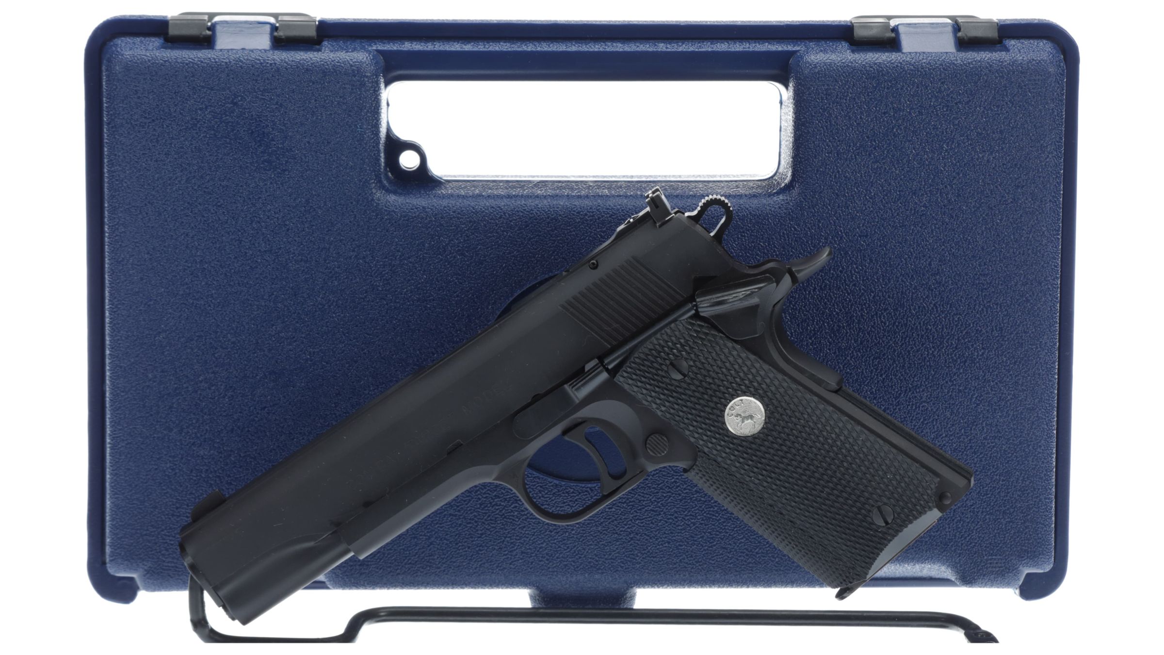 U.S. Military Academy Colt Combat Target Pistol with Case | Rock Island ...
