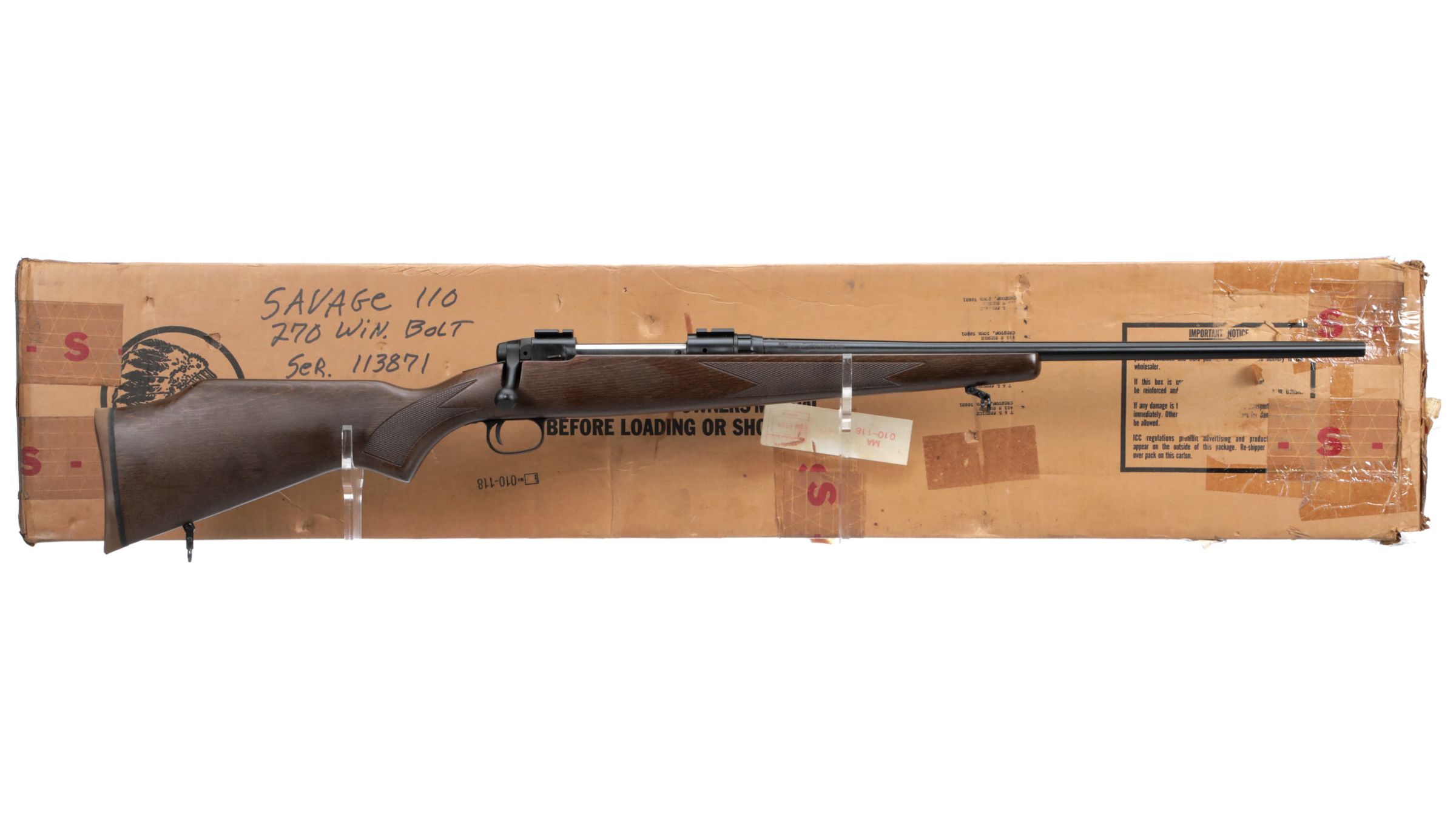 Savage Arms Model 110 Bolt Action Rifle | Rock Island Auction