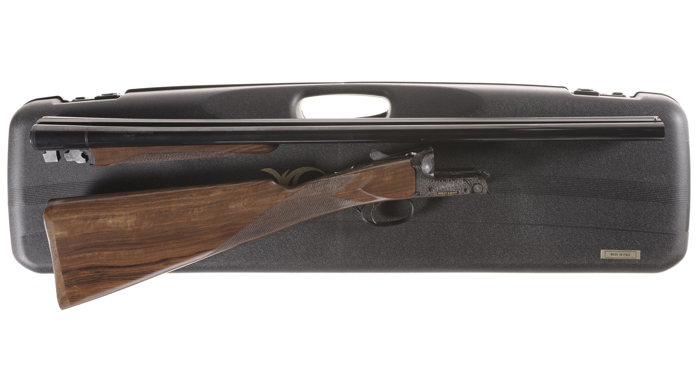 Webley & Scott Model 712 Side by Side Shotgun with Case | Rock Island ...