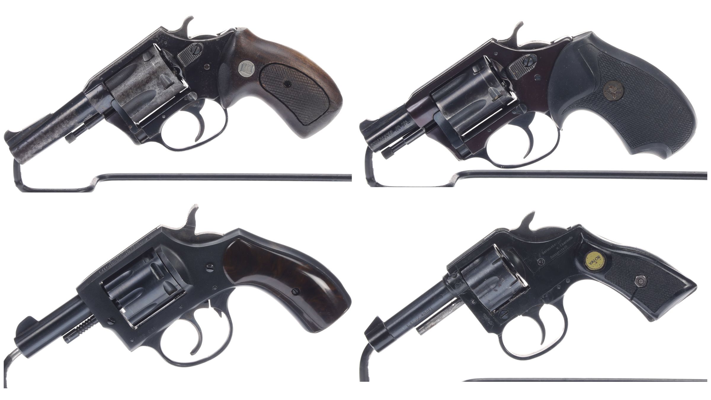 Four Double Action Revolvers | Rock Island Auction