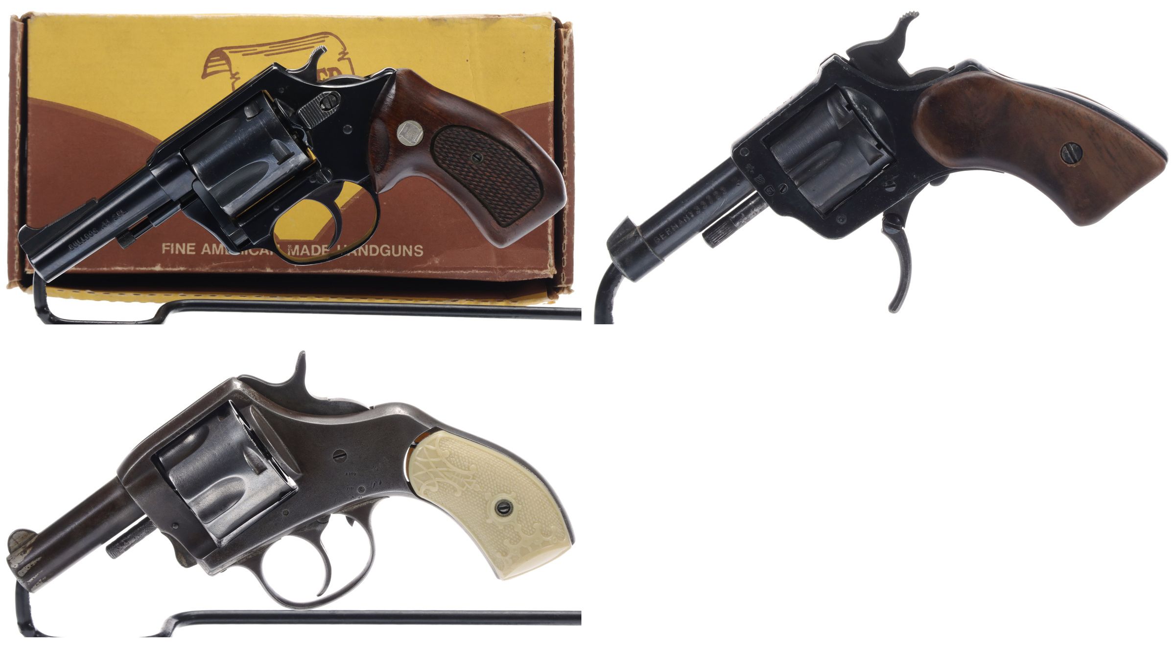 Three Double Action Revolvers | Rock Island Auction