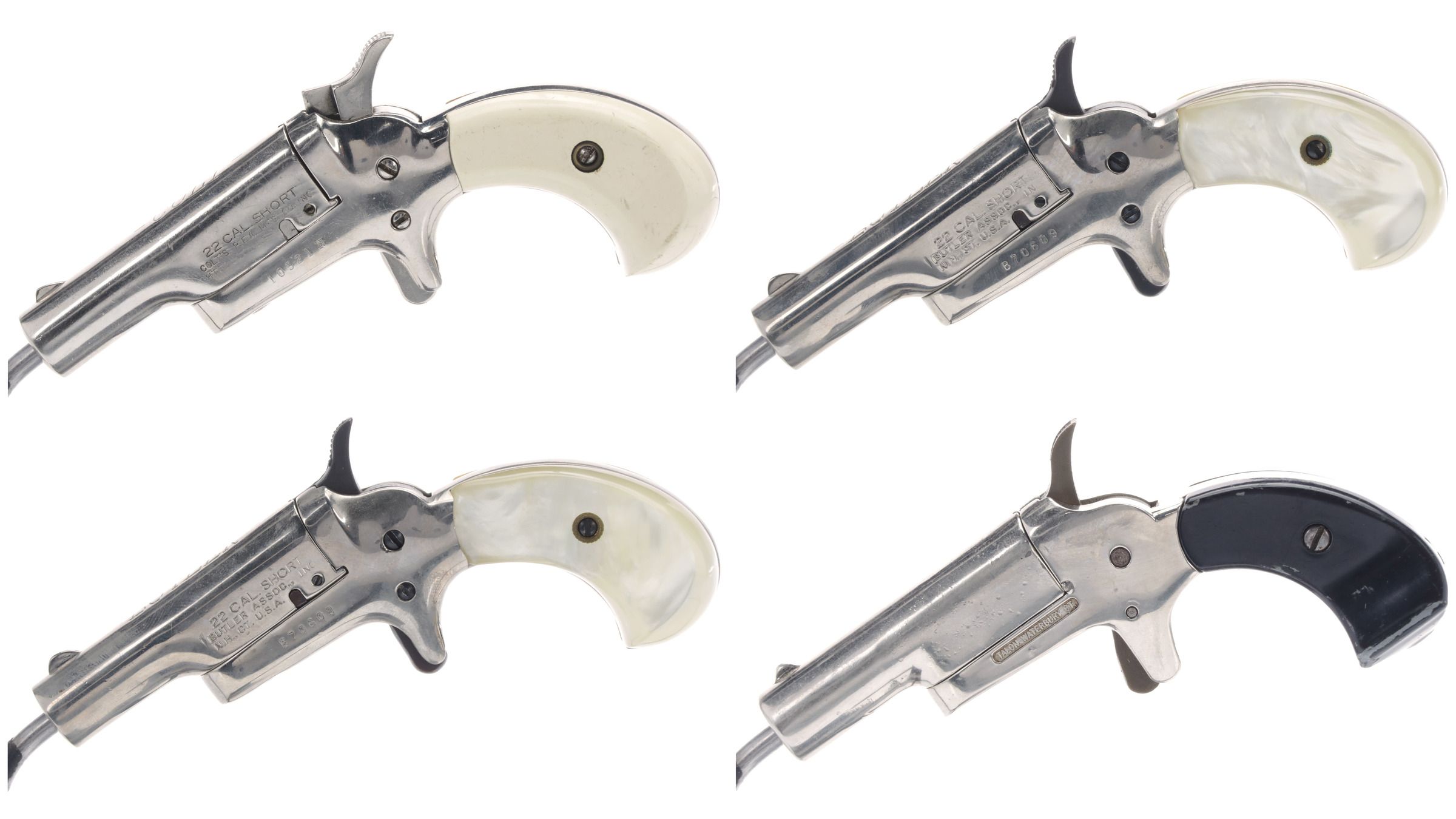 Four Single Shot Derringer Pistols | Rock Island Auction