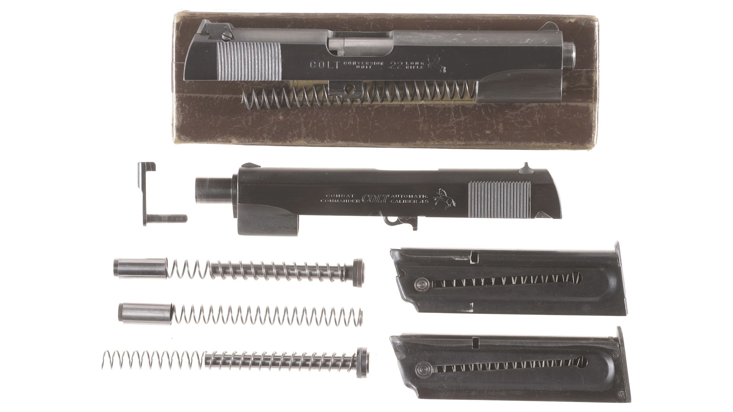 Grouping of Colt Conversion Kit Parts and Additional 1911 Parts | Rock ...