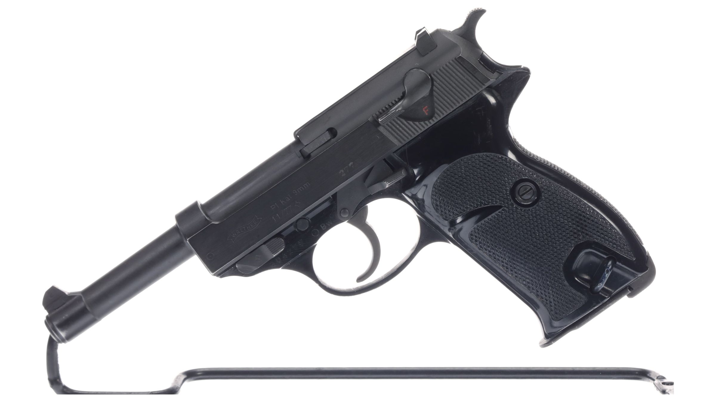 Walther P1 Semi-Automatic Pistol with Holster | Rock Island Auction