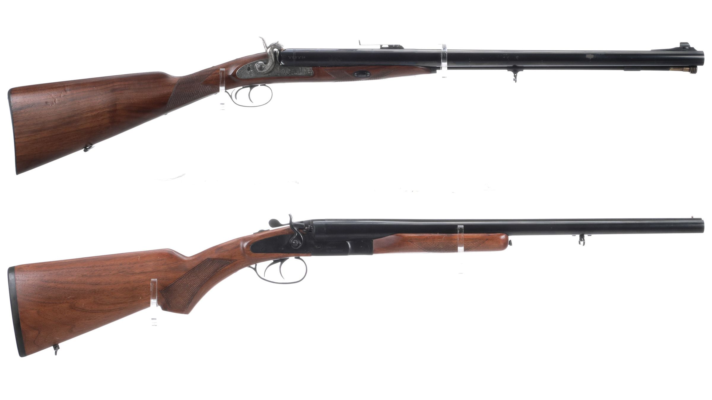 Two Double Barrel Long Guns | Rock Island Auction
