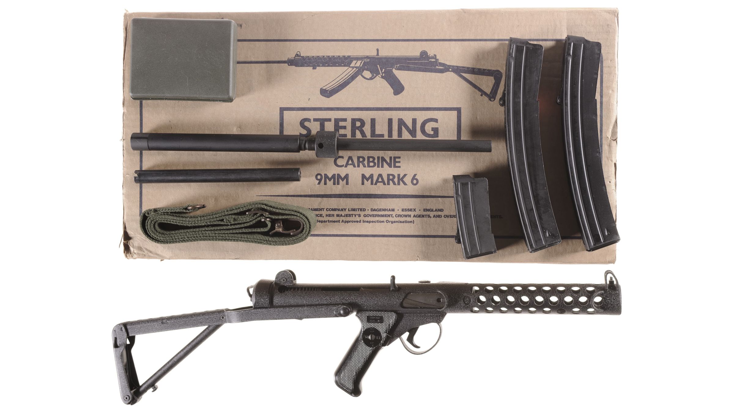 Sterling MK6 Semi-Automatic Carbine with Box | Rock Island Auction
