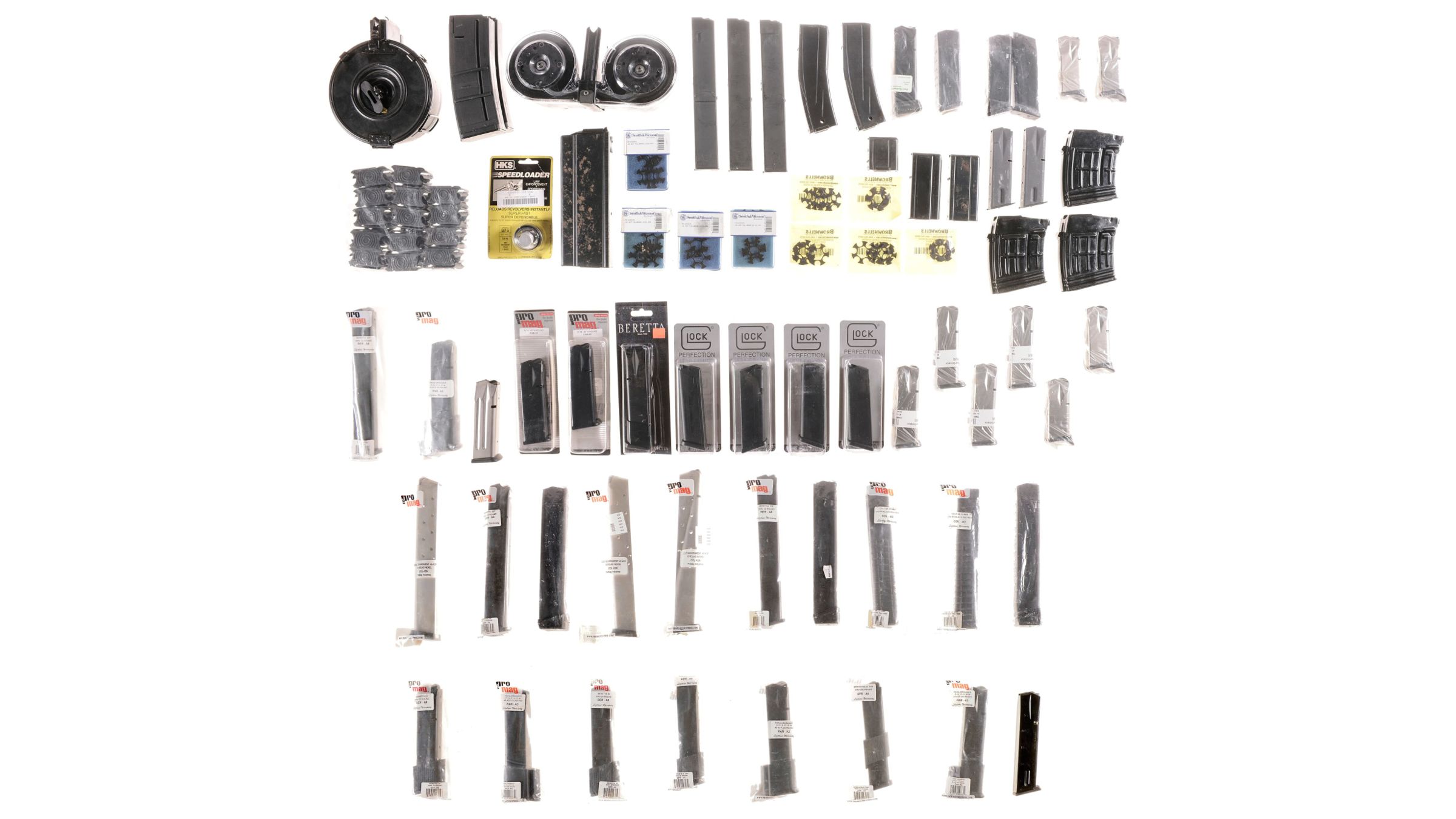Large group of Assorted Firearm Magazines and Accessories | Rock Island ...