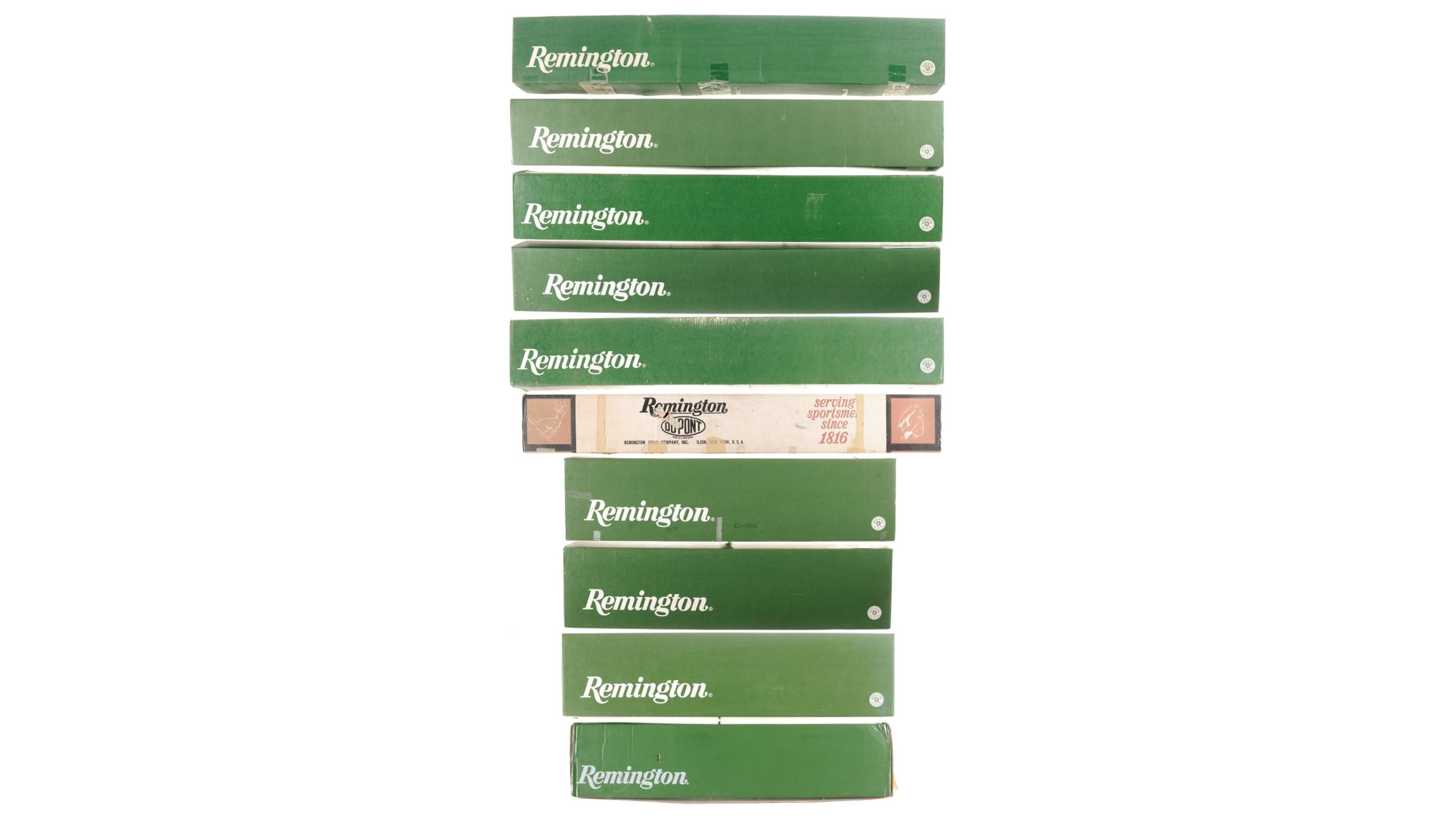Group of Ten Remington Long Gun Boxes | Rock Island Auction