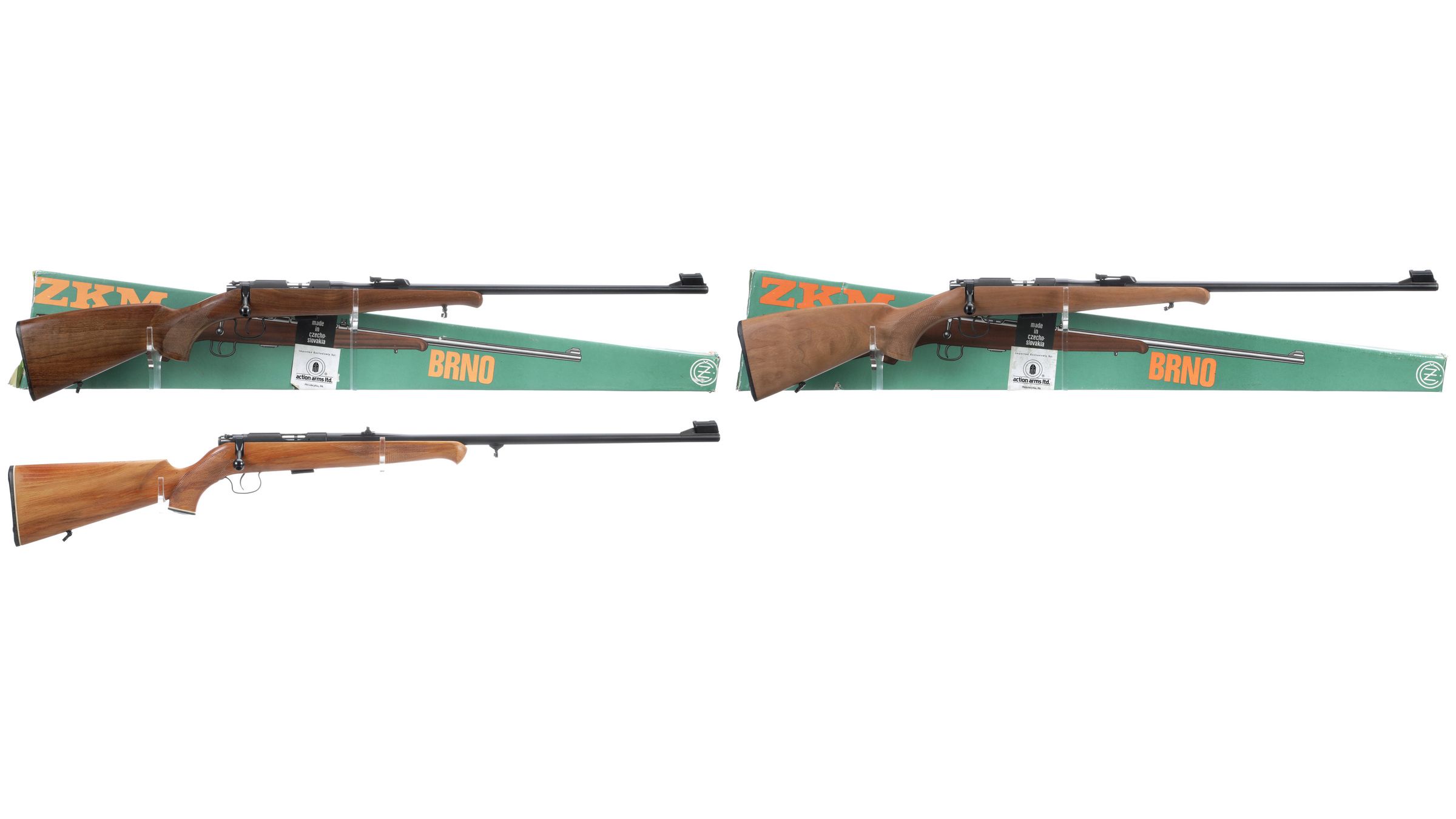 Three Brno Arms Bolt Action Rifles | Rock Island Auction
