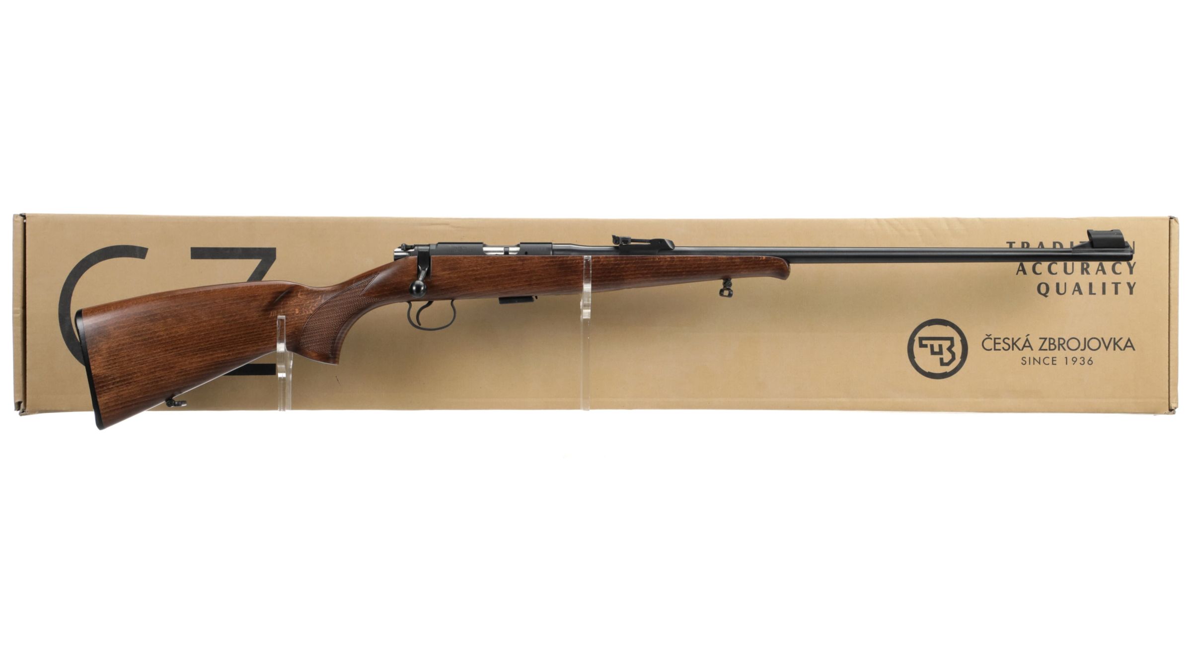 CZ Model 452-2E ZKM Bolt Action Rifle with Box | Rock Island Auction