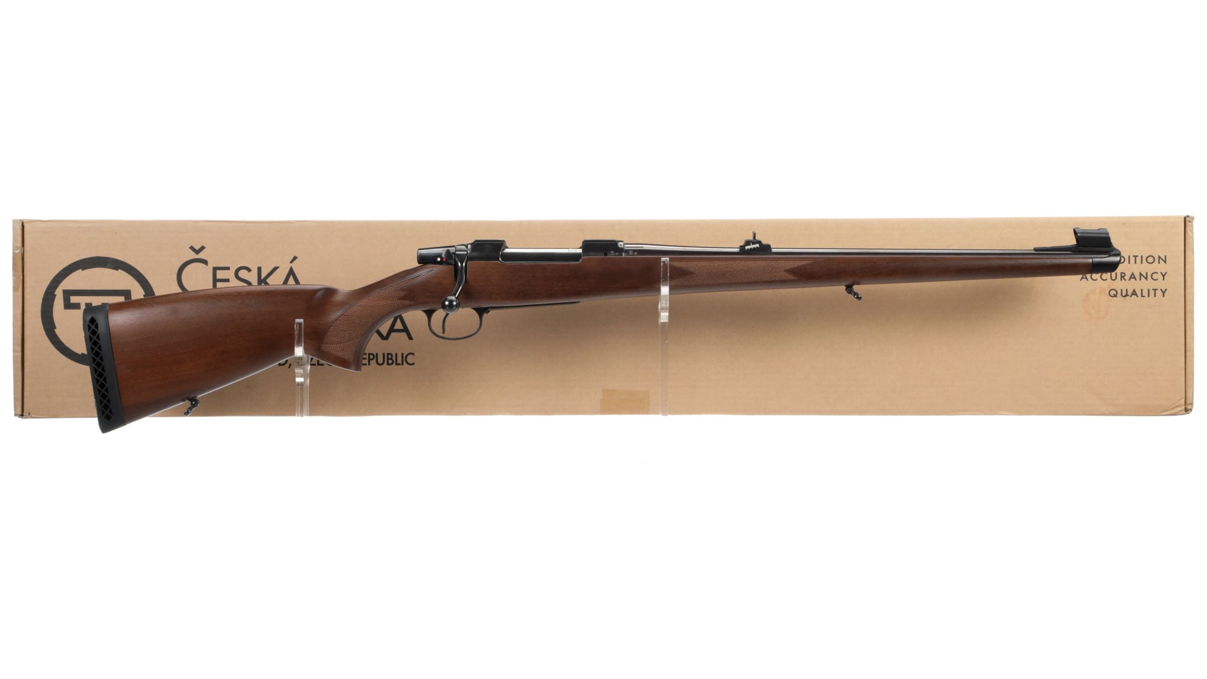 CZ Model 550 FS Bolt Action Rifle with Box | Rock Island Auction