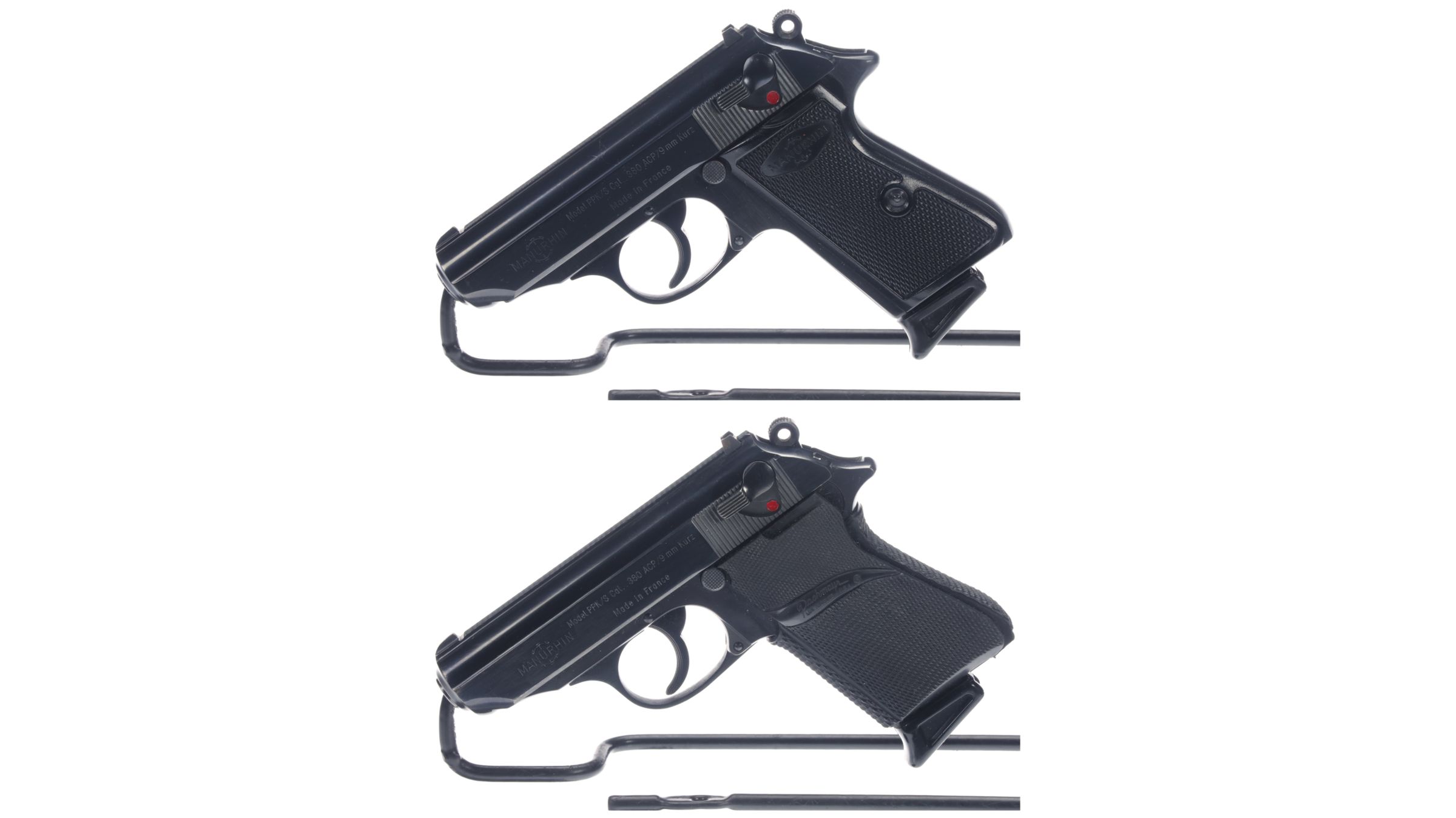 Two Manurhin PPK/S Semi-Automatic Pistols | Rock Island Auction