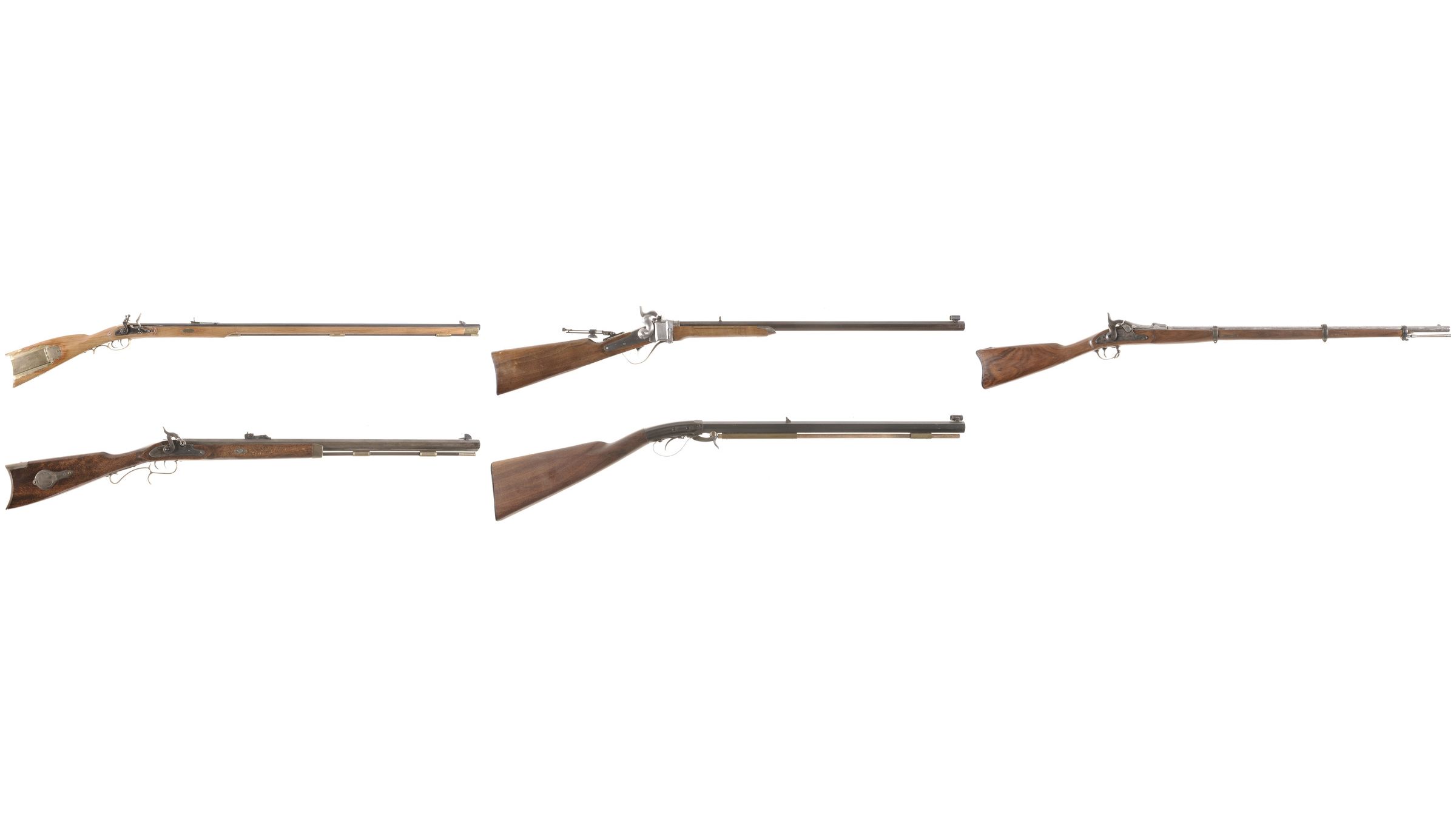Five Rifles | Rock Island Auction