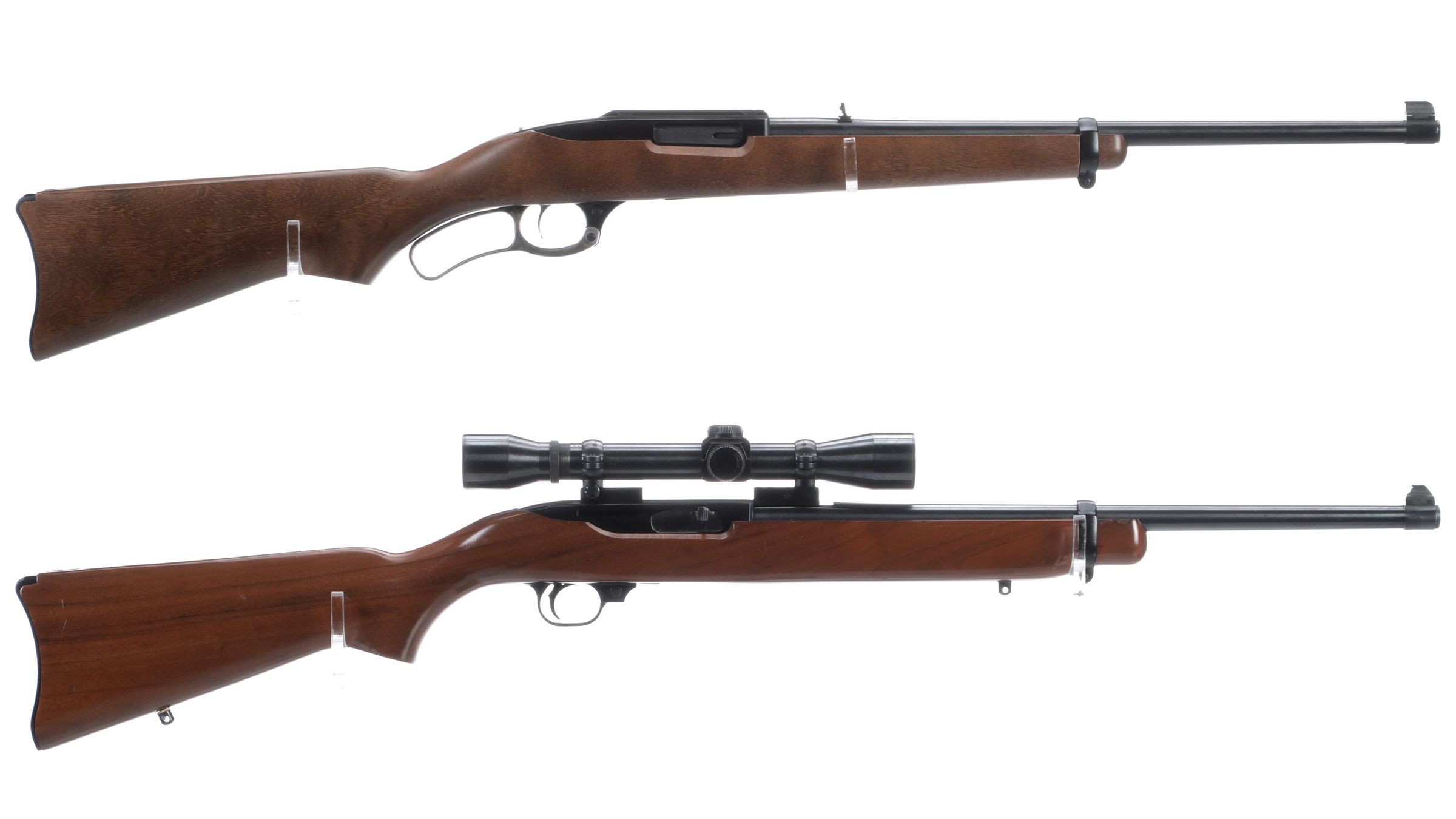 Two Ruger .44 Caliber Rifles | Rock Island Auction