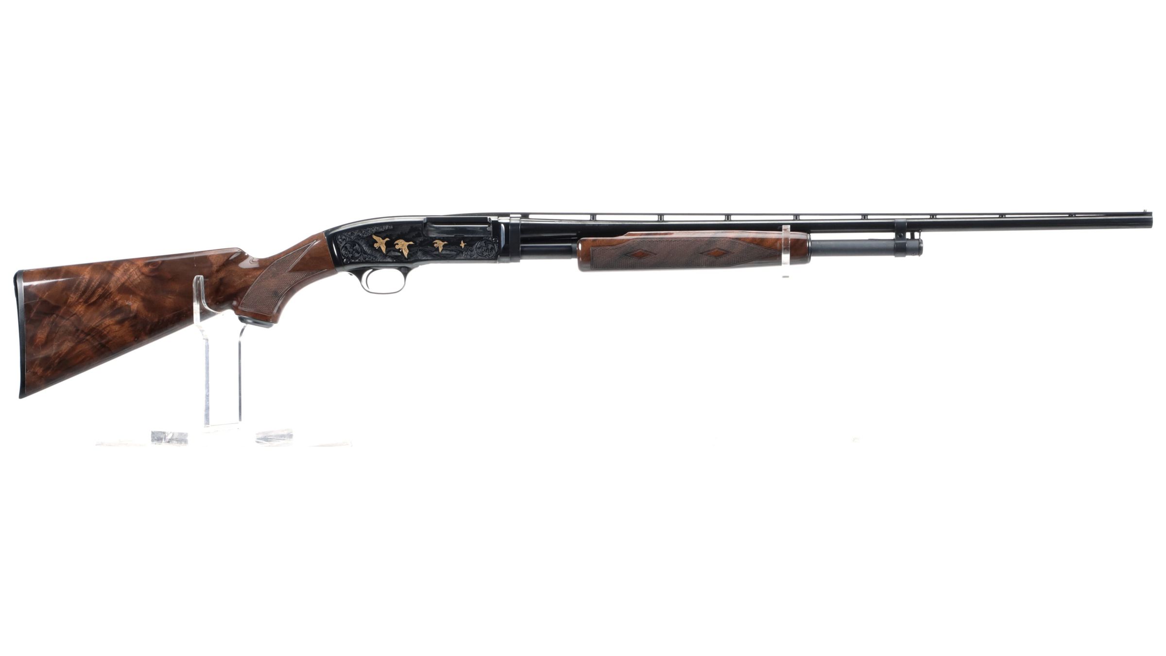 Engraved Browning Model 42 Grade 5 410 Gauge Shotgun | Rock Island Auction