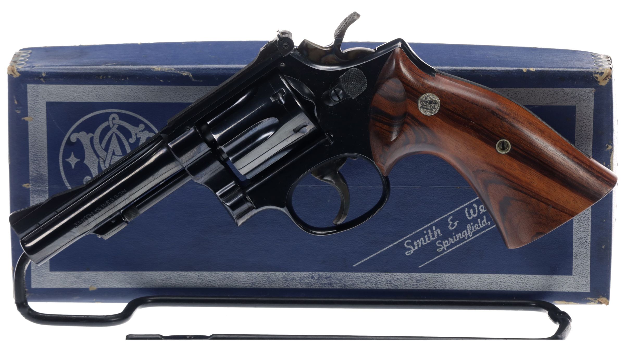 S&W K-22 Combat Masterpiece (Pre-Model 18) Revolver with Box | Rock ...