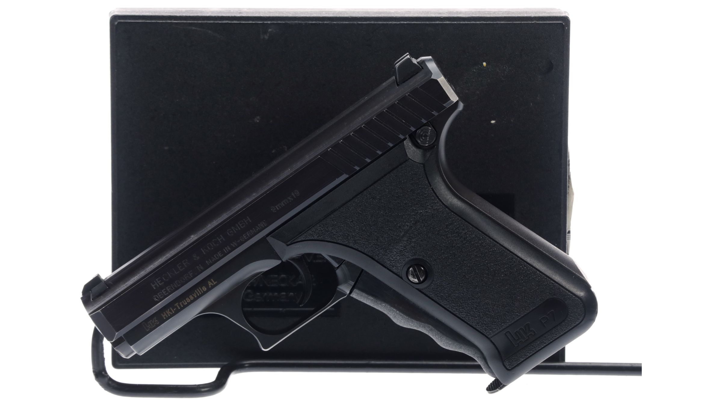 Heckler & Koch P7 Semi-Automatic Pistol with Case | Rock Island Auction