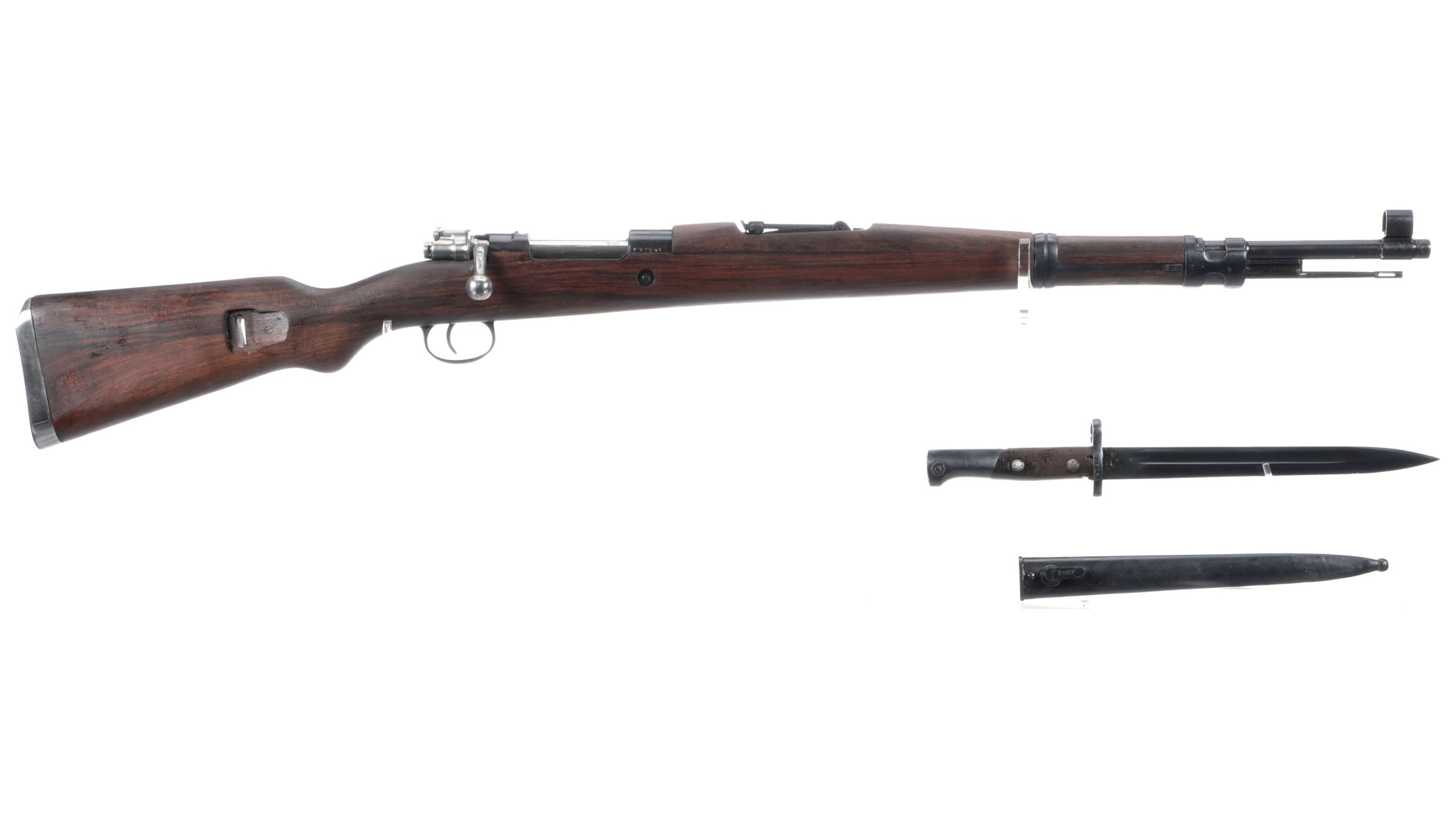Yugoslavian M48A Mauser Bolt Action Rifle with Accessories | Rock ...