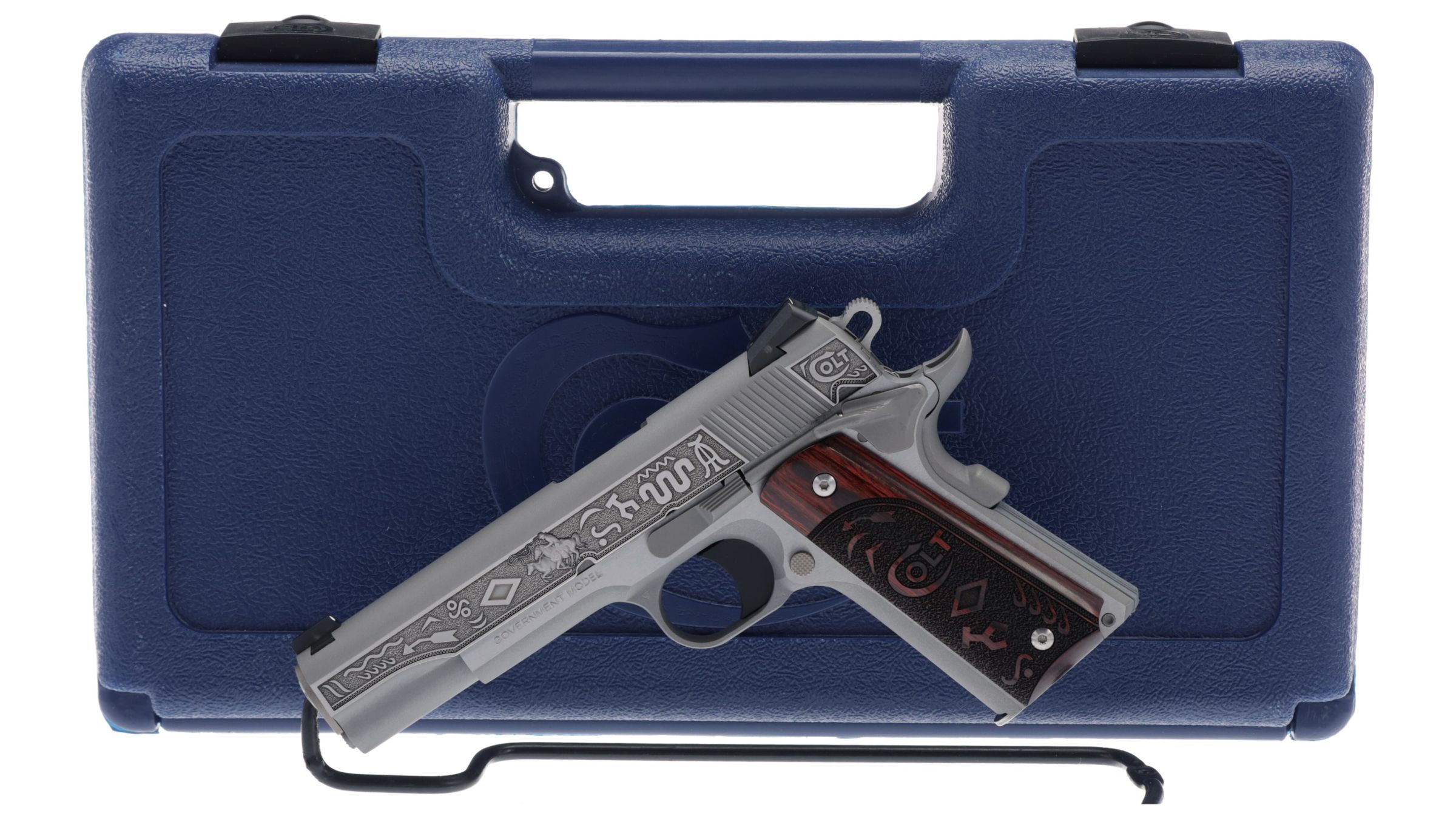 Colt Government Model Cattle Brand XSE Talo Edition Pistol | Rock ...