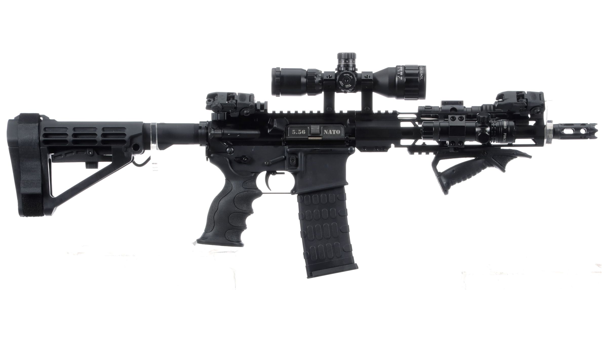 Anderson Manufacturing Model AM-15 Pistol with Scope | Rock Island Auction