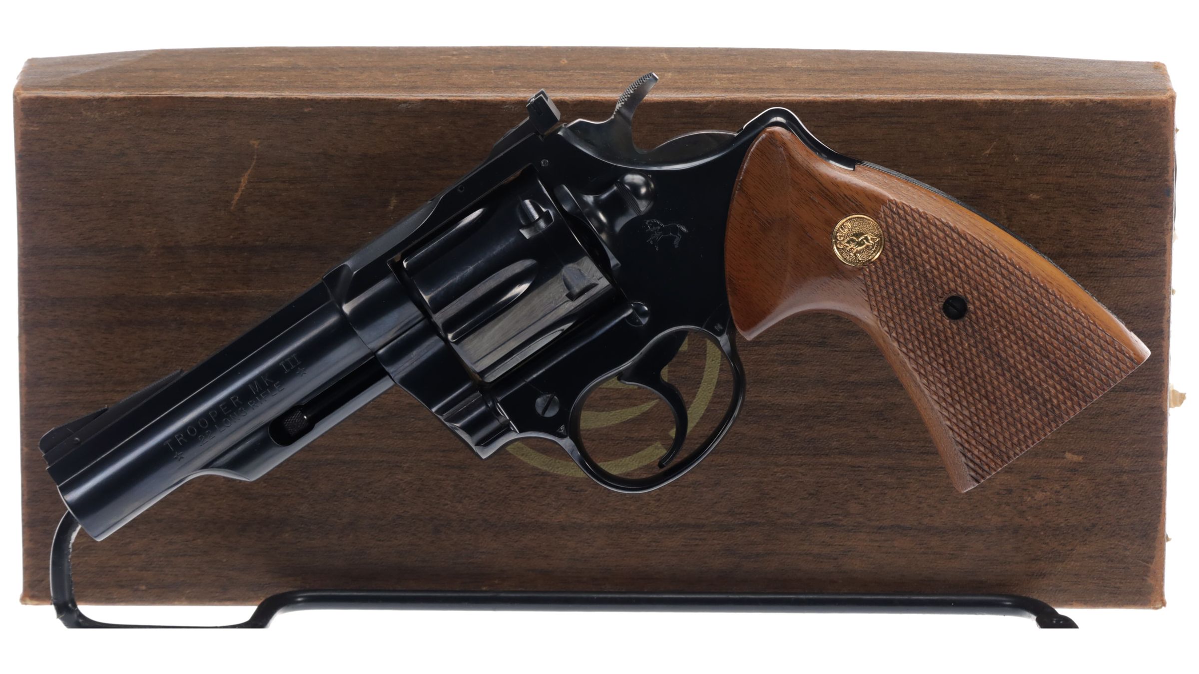 Colt Trooper Mk III Double Action Revolver with Box | Rock Island Auction