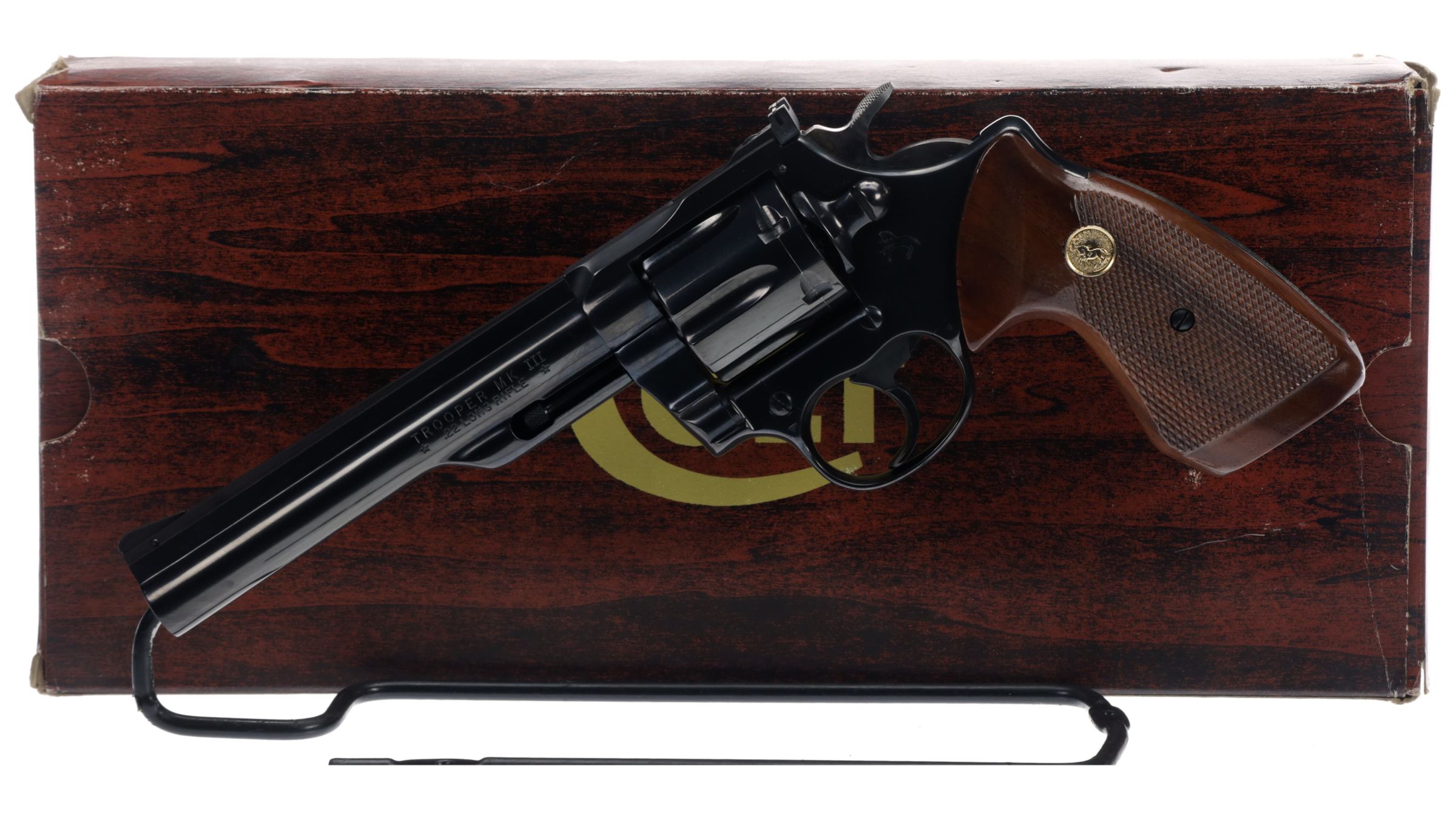 Colt Trooper Mk III Double Action Revolver with Box | Rock Island Auction