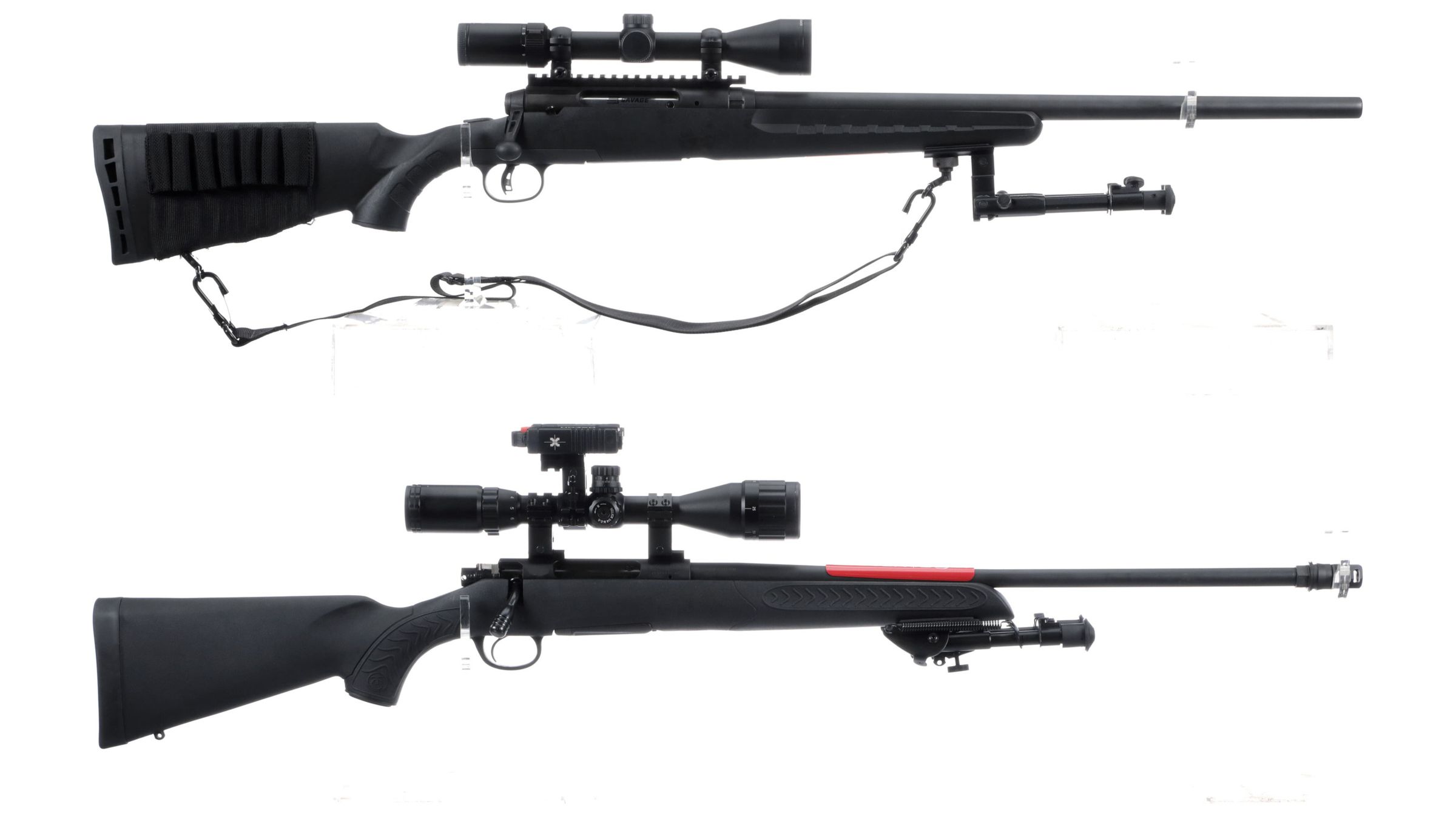 Two Bolt Action Rifles with Scopes | Rock Island Auction