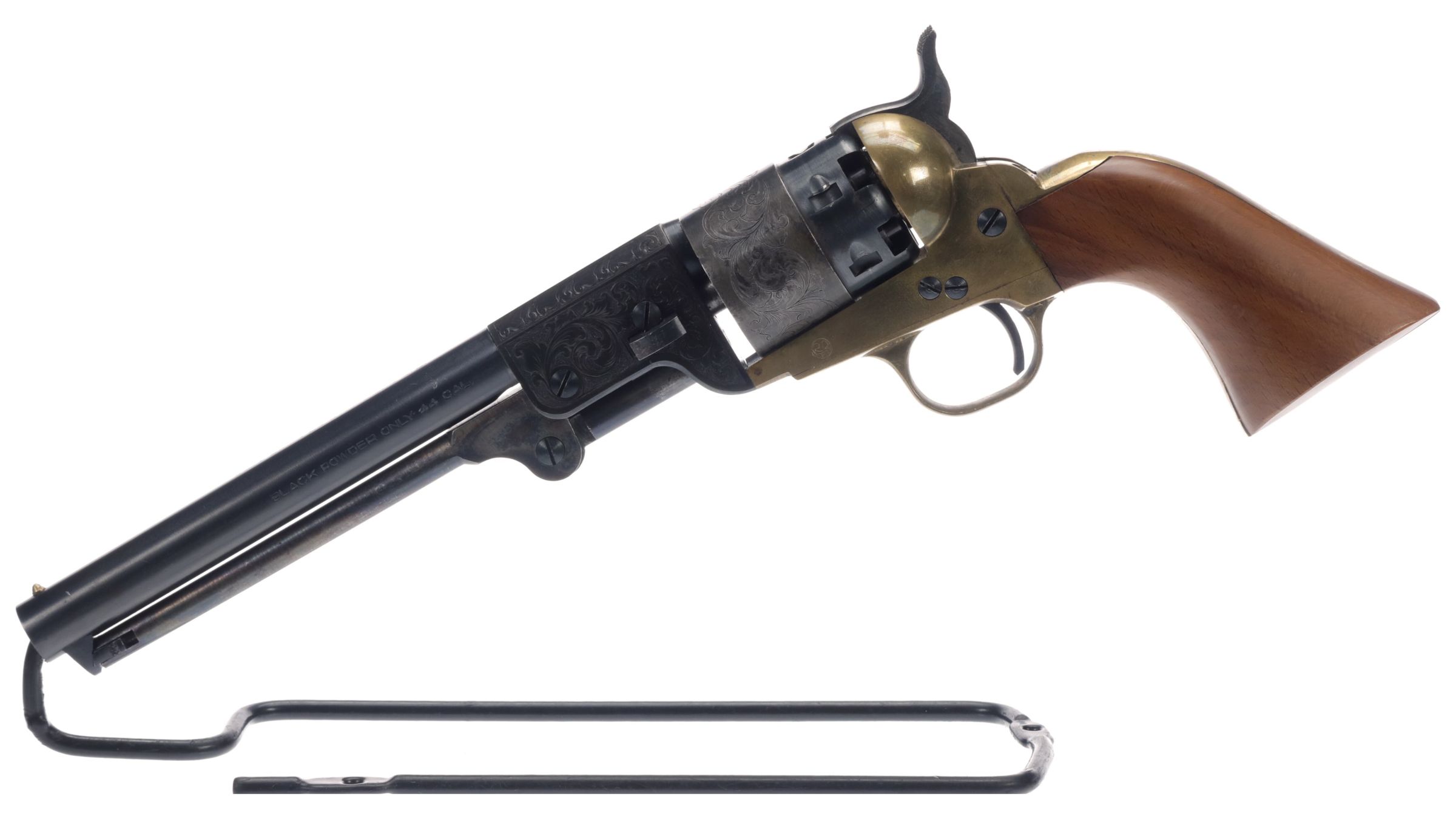 Engraved Navy Arms 1851 Navy Percussion Revolver | Rock Island Auction
