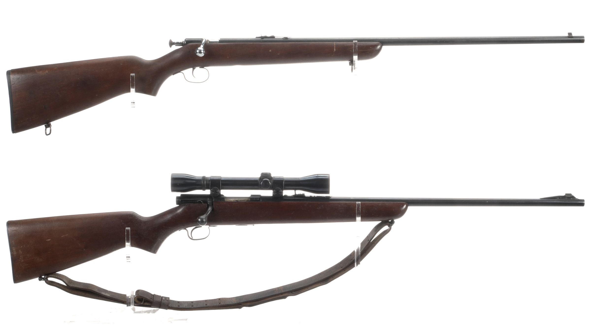 Two Winchester Bolt Action Rifles | Rock Island Auction