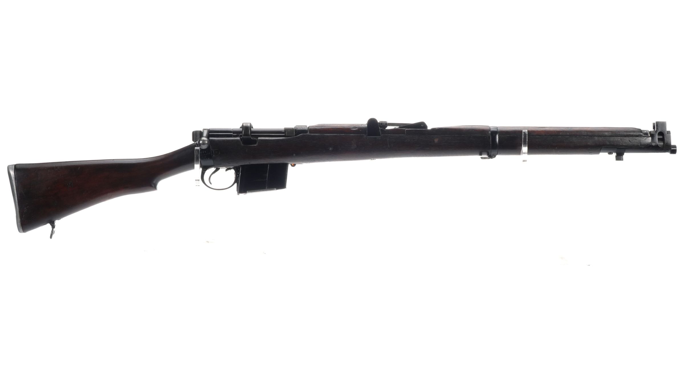 Ishapore Enfield No. 2A1 Bolt Action Rifle with Box | Rock Island Auction
