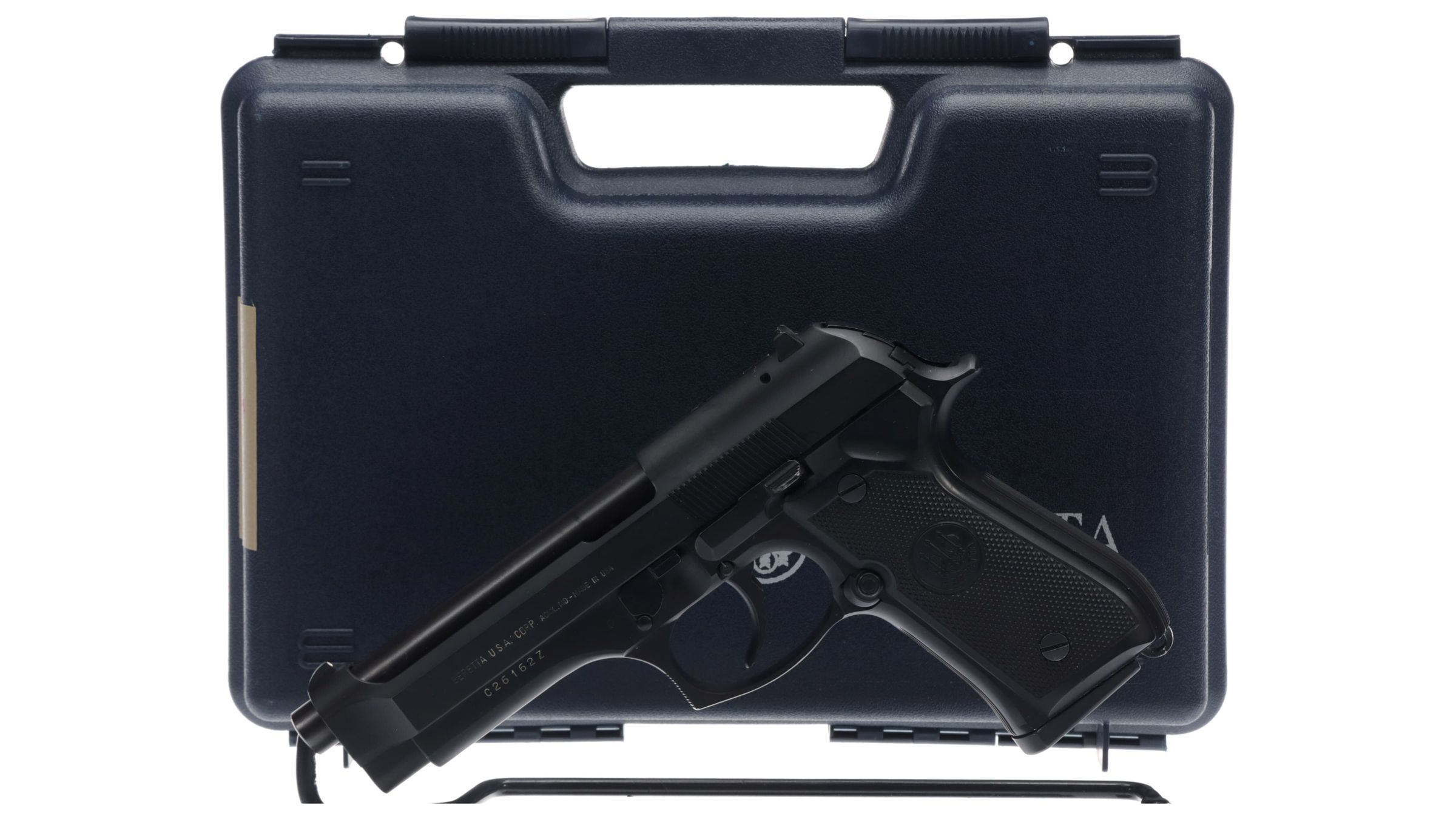 Prototype Beretta Model 92D Semi-Automatic Pistol with Case | Rock ...