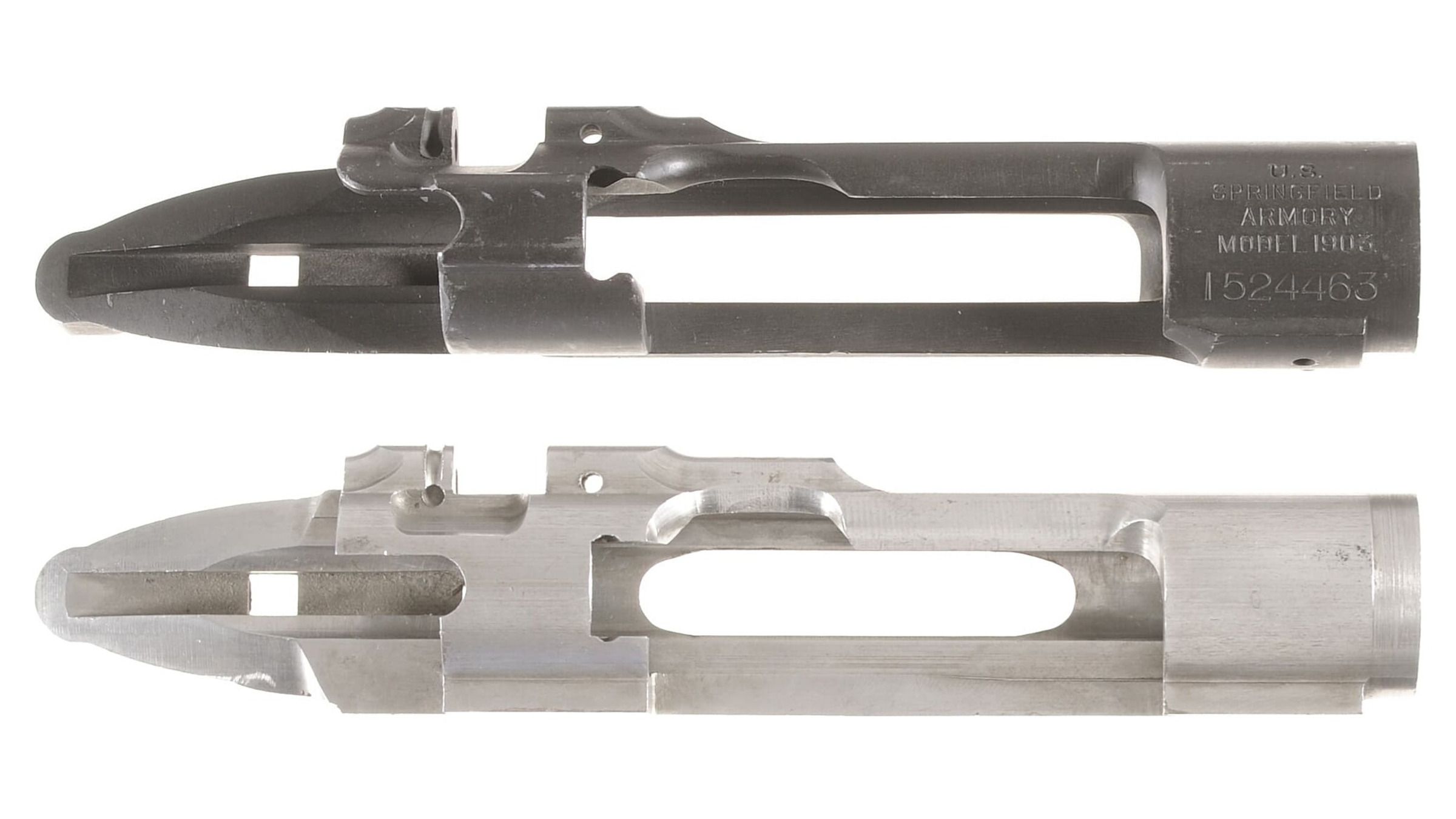 Two M1903 Bolt Action Rifle Receivers | Rock Island Auction