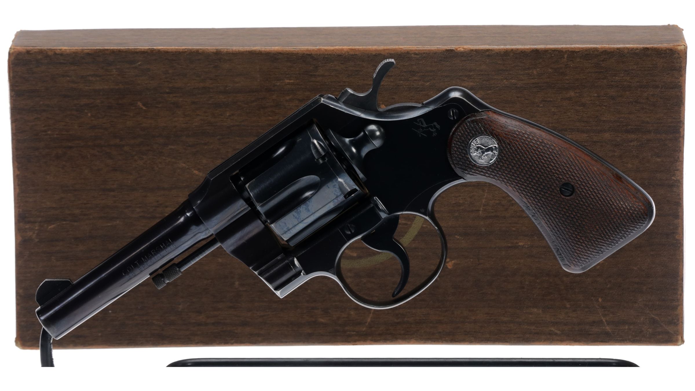 Scarce Colt Marshal Double Action Revolver with Box | Rock Island Auction