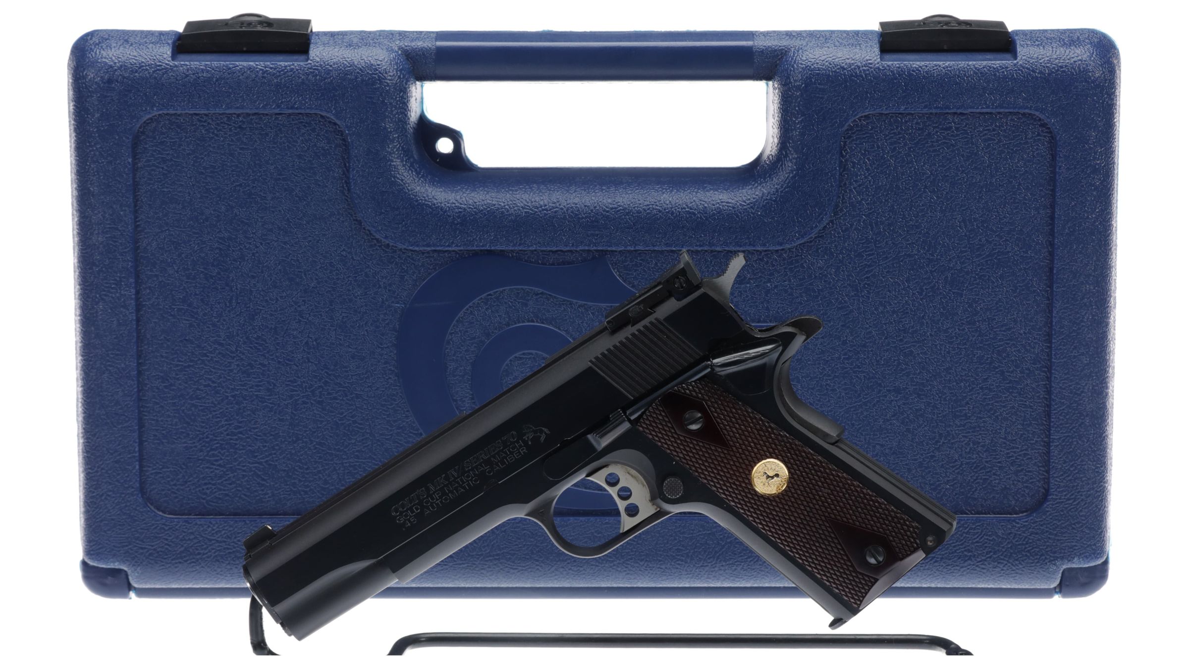 Colt MK IV Series 70 Gold Cup National Match Pistol with Case | Rock Island Auction