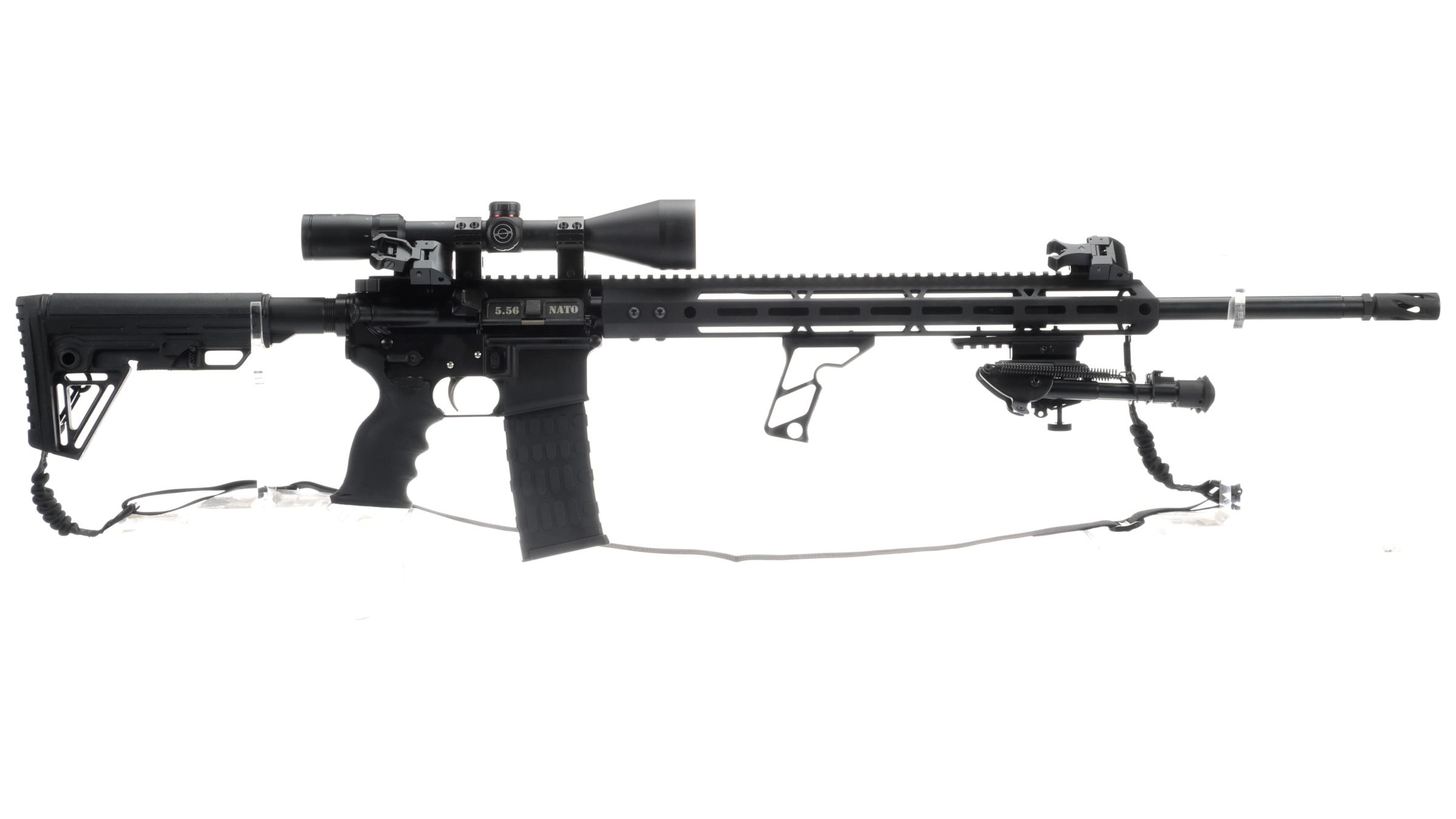 Palmetto State Armory Model Confirmed-15 Rifle with Scope | Rock Island ...