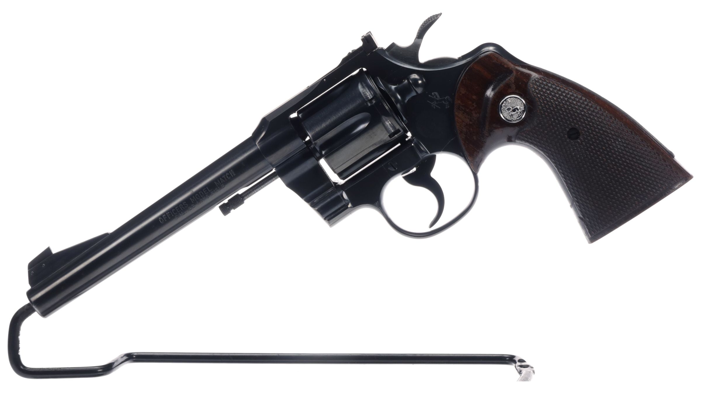Colt Officer's Model Match Double Action Revolver | Rock Island Auction