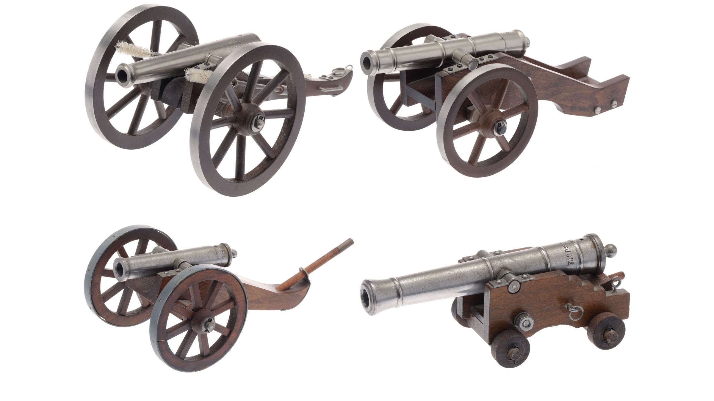 Four Spanish Replica Miniature Cannons | Rock Island Auction