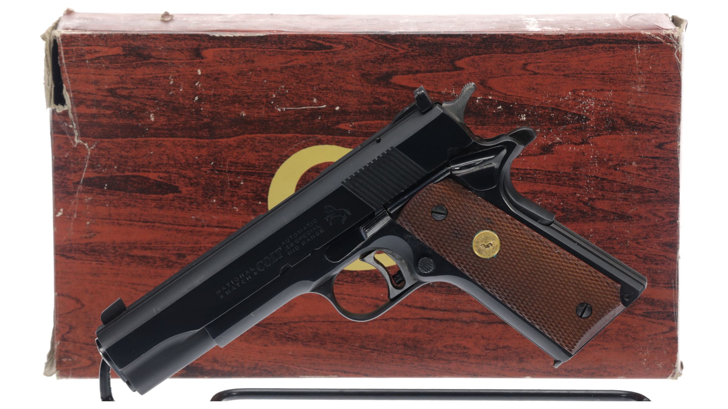 Colt National Match .38 Special Mid Range Semi-Automatic Pistol | Rock Island Auction